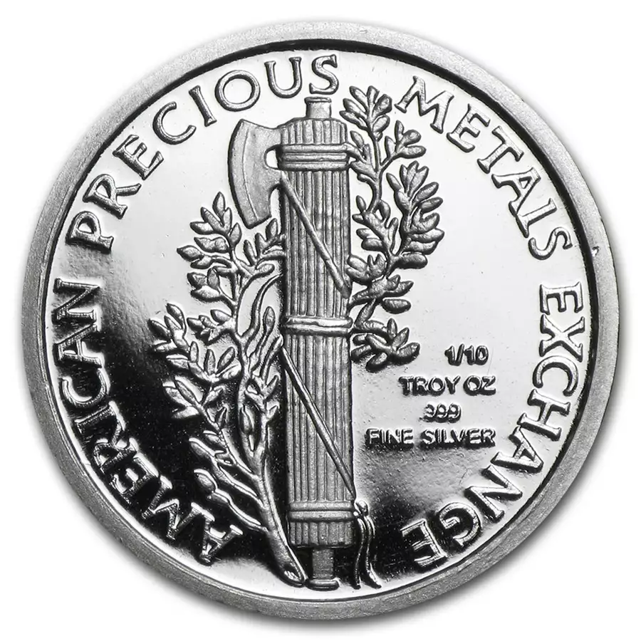 1/10 oz Generic Silver Rounds | Silver Bullion Rounds - Lost Dutchman ...