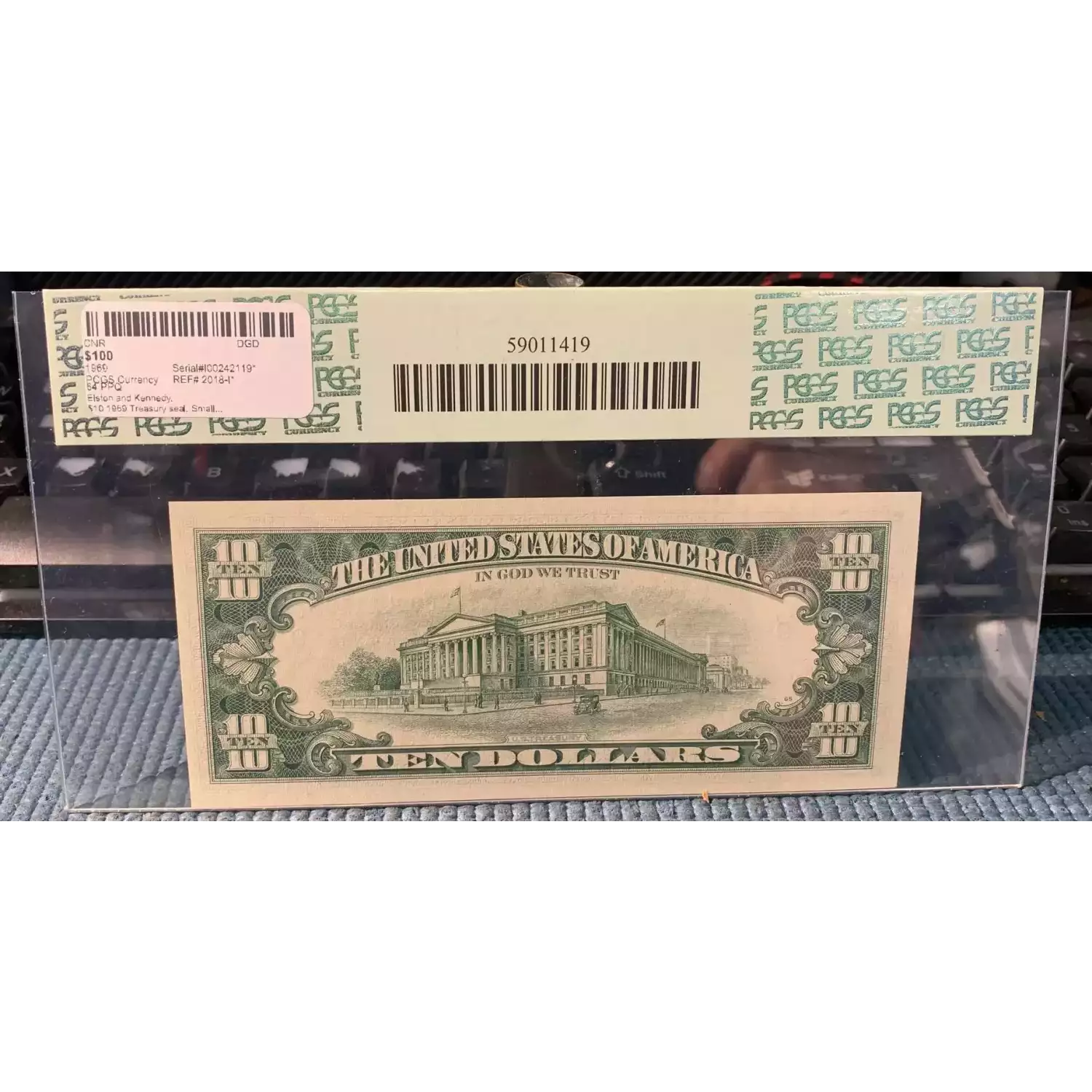 PCGS 64 PPQ 1969 $10 Minneapolis Star Note Federal Reserve Note Ex. Tom ...