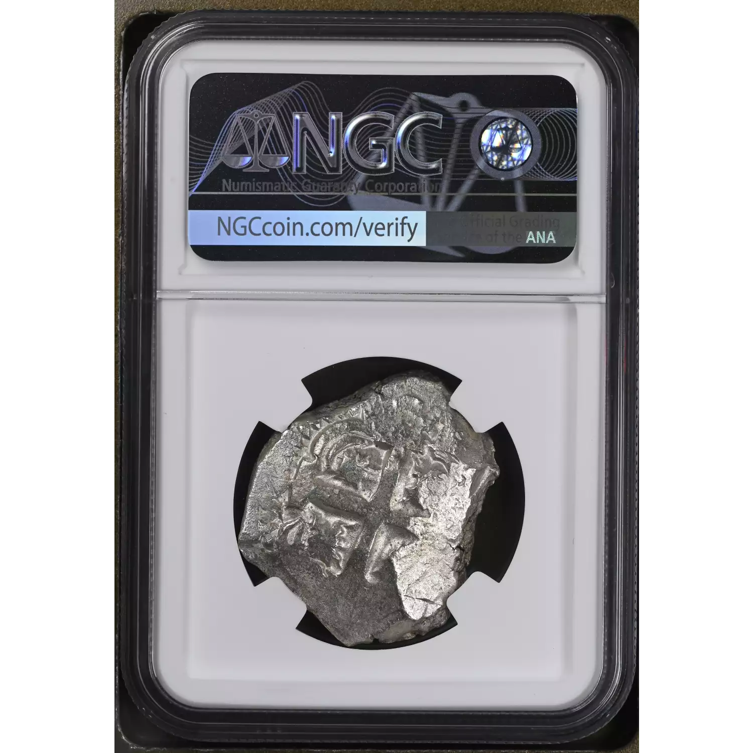 1754 BOLIVIA Silver 8 REALES NGC Genuine P q Cerro Rico Hoard - Lost ...