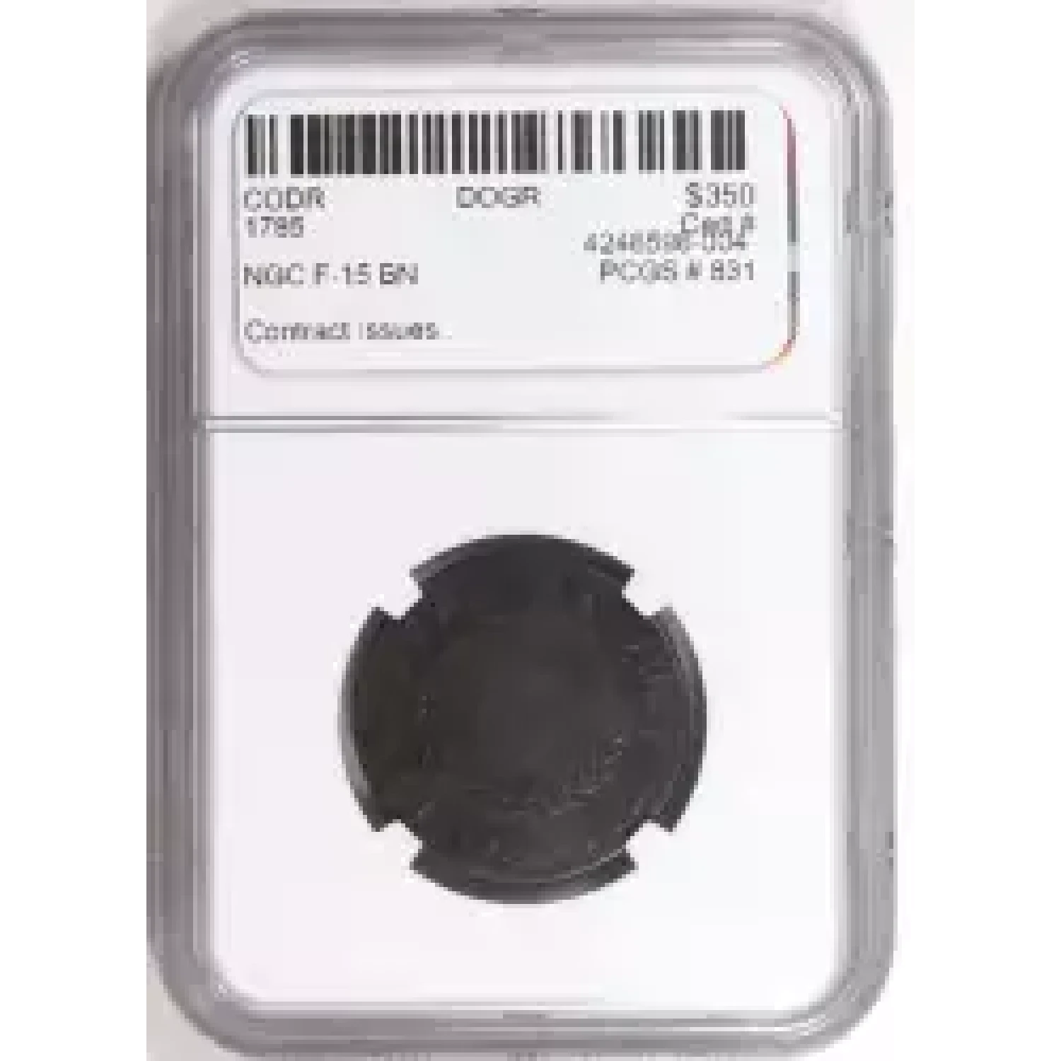 1785 Contract Issues Nova Constellatio Patterns - Copper NGC F-15 BN ...