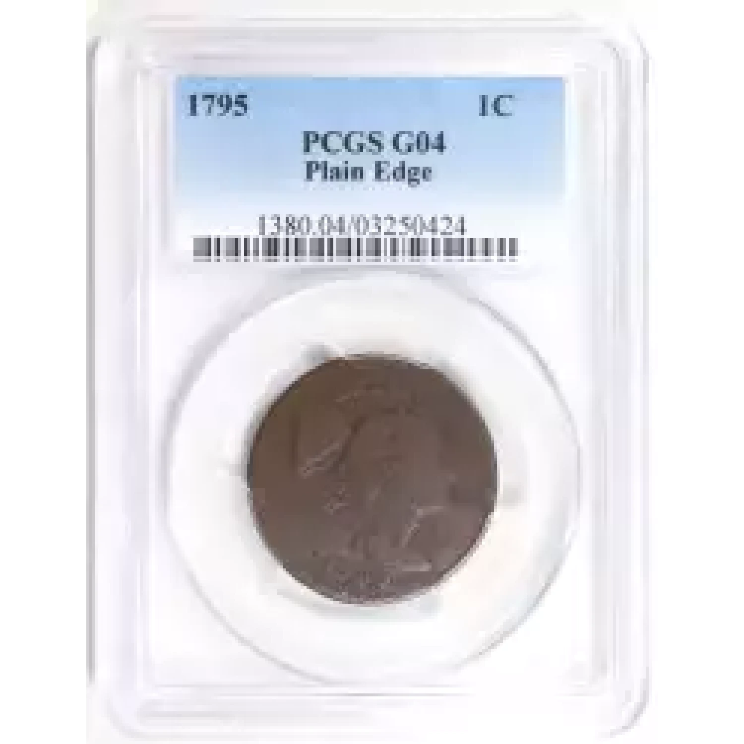 1795 Large Cents Liberty Cap PCGS G-4 BN Plain Edge - Lost Dutchman ...
