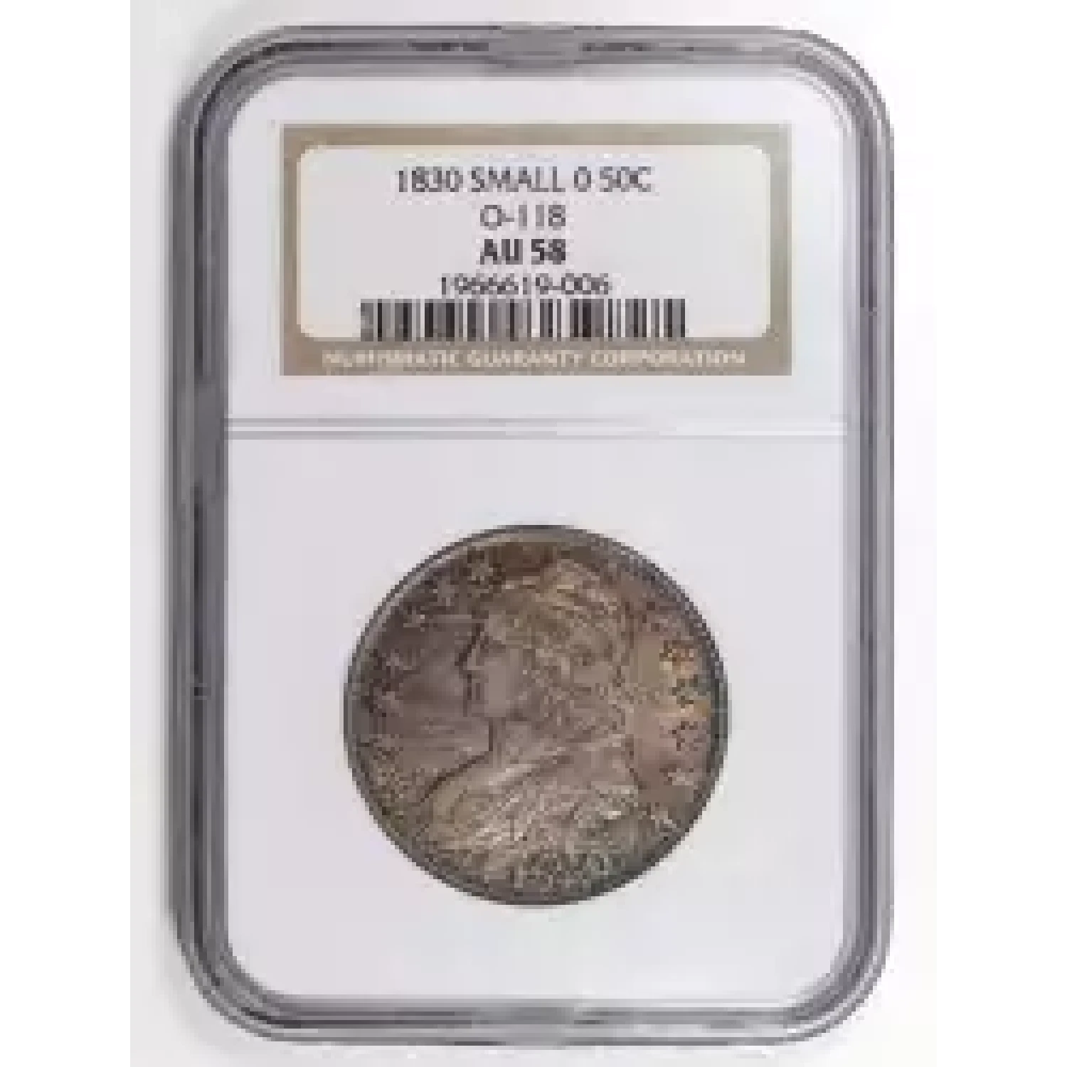 1830 Capped Bust Half Dollars NGC AU-58 O-118 - Lost Dutchman Rare Coins