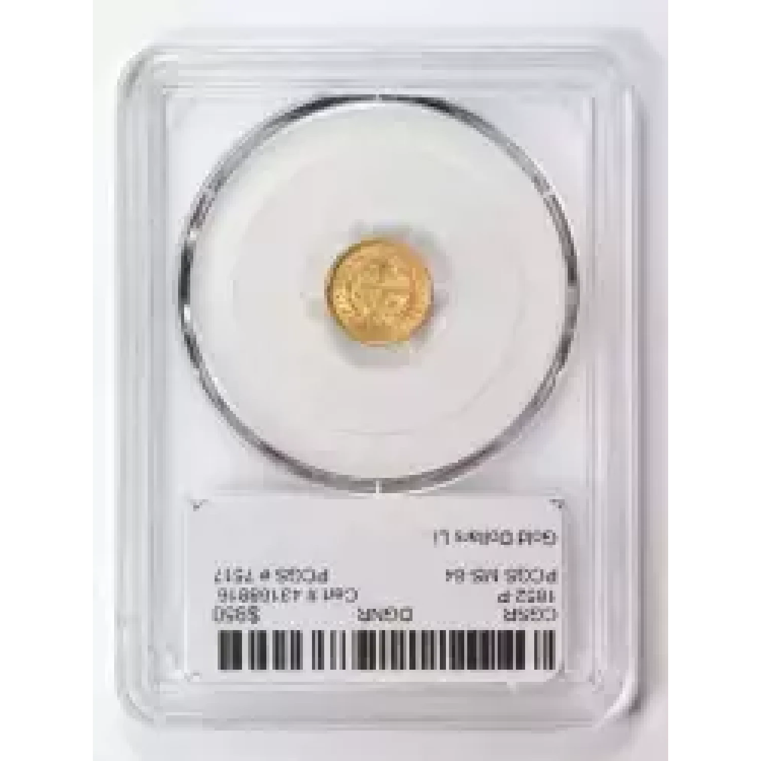 1852 PCGS MS-64 Gold Dollars Liberty Head - Lost Dutchman Rare Coins