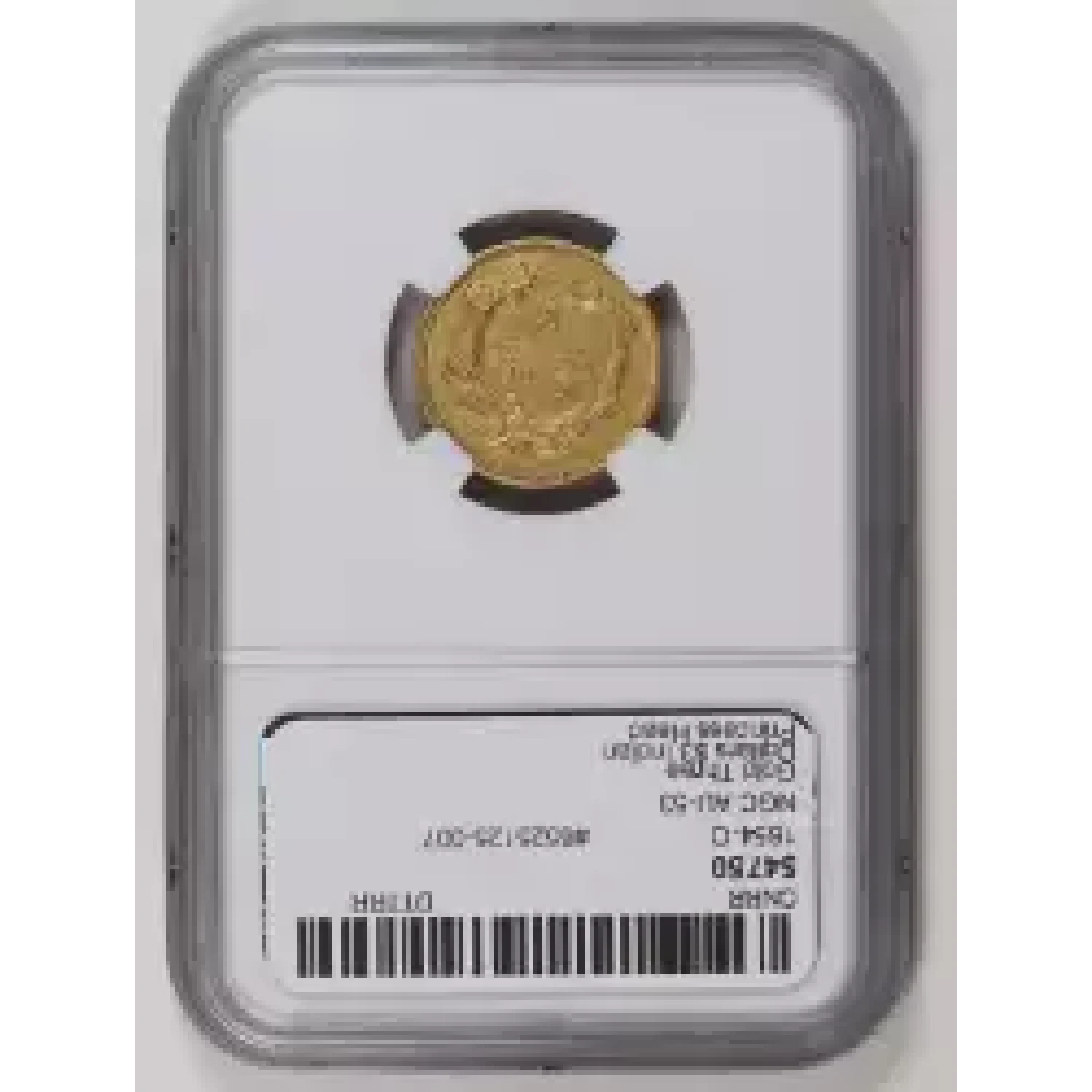 1854-O Gold Three Dollars $3 Indian Princess Head NGC AU-53 - Lost Dutchman Rare Coins