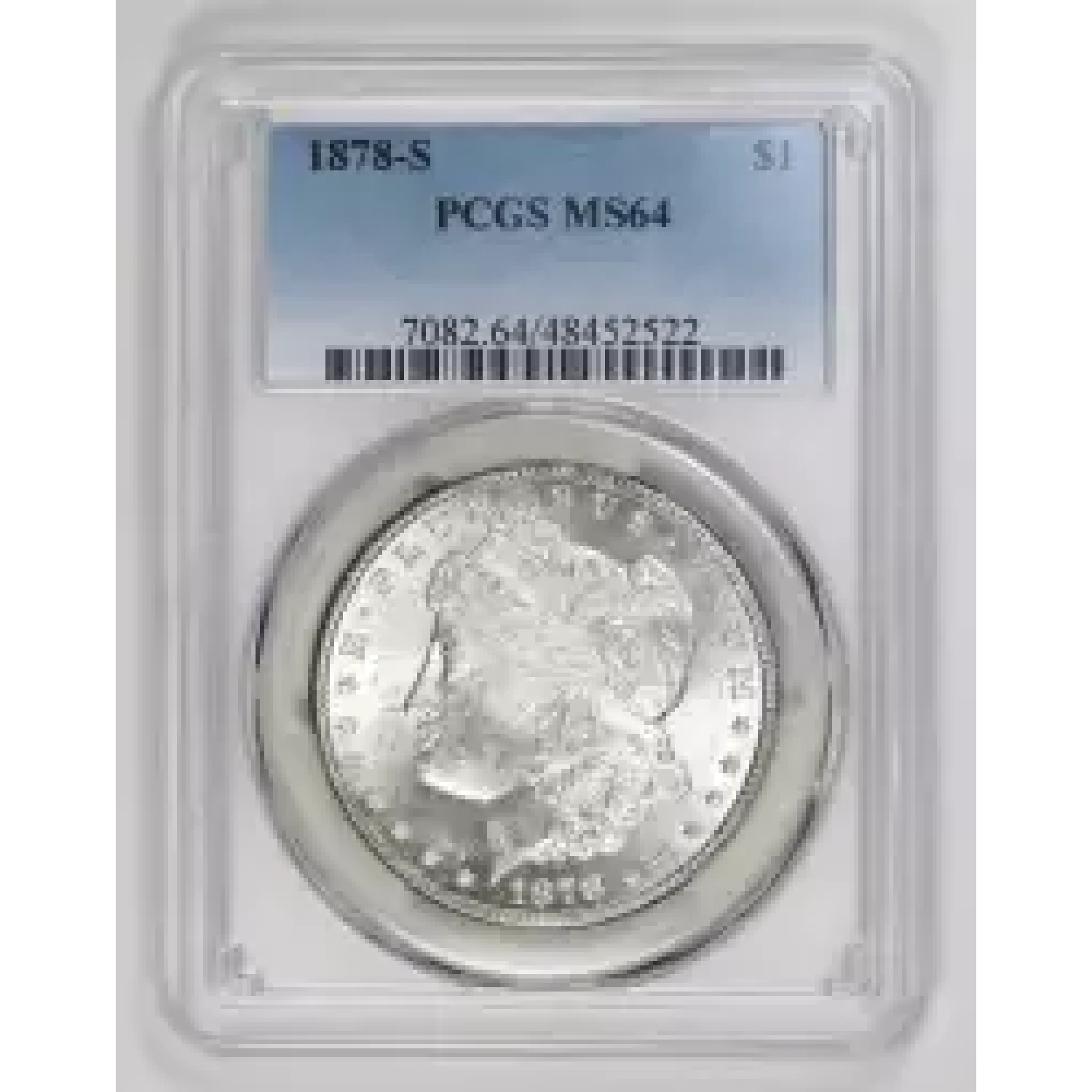1878-S Morgan Silver Dollar PCGS MS-64 - Lost Dutchman Rare Coins
