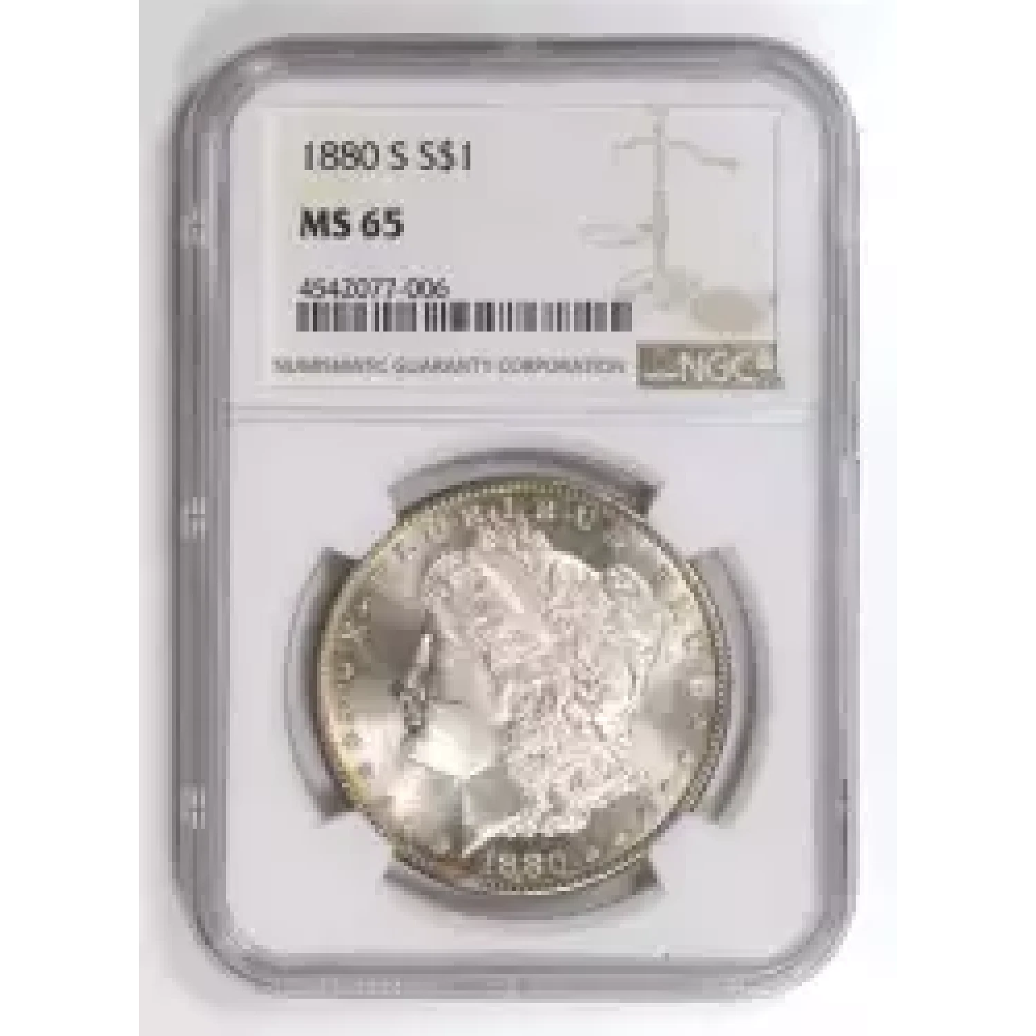1880-S Morgan Silver Dollar NGC MS-65 - Lost Dutchman Rare Coins