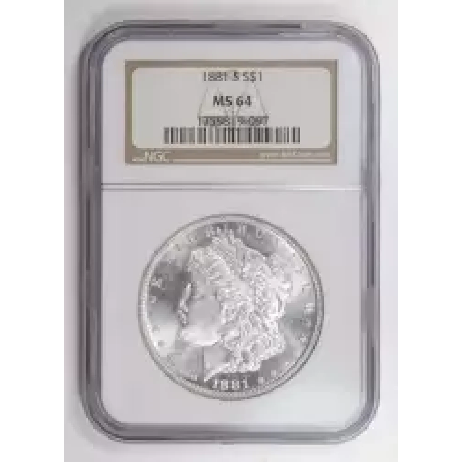 1881-S Morgan Silver Dollar NGC MS-64 - Lost Dutchman Rare Coins