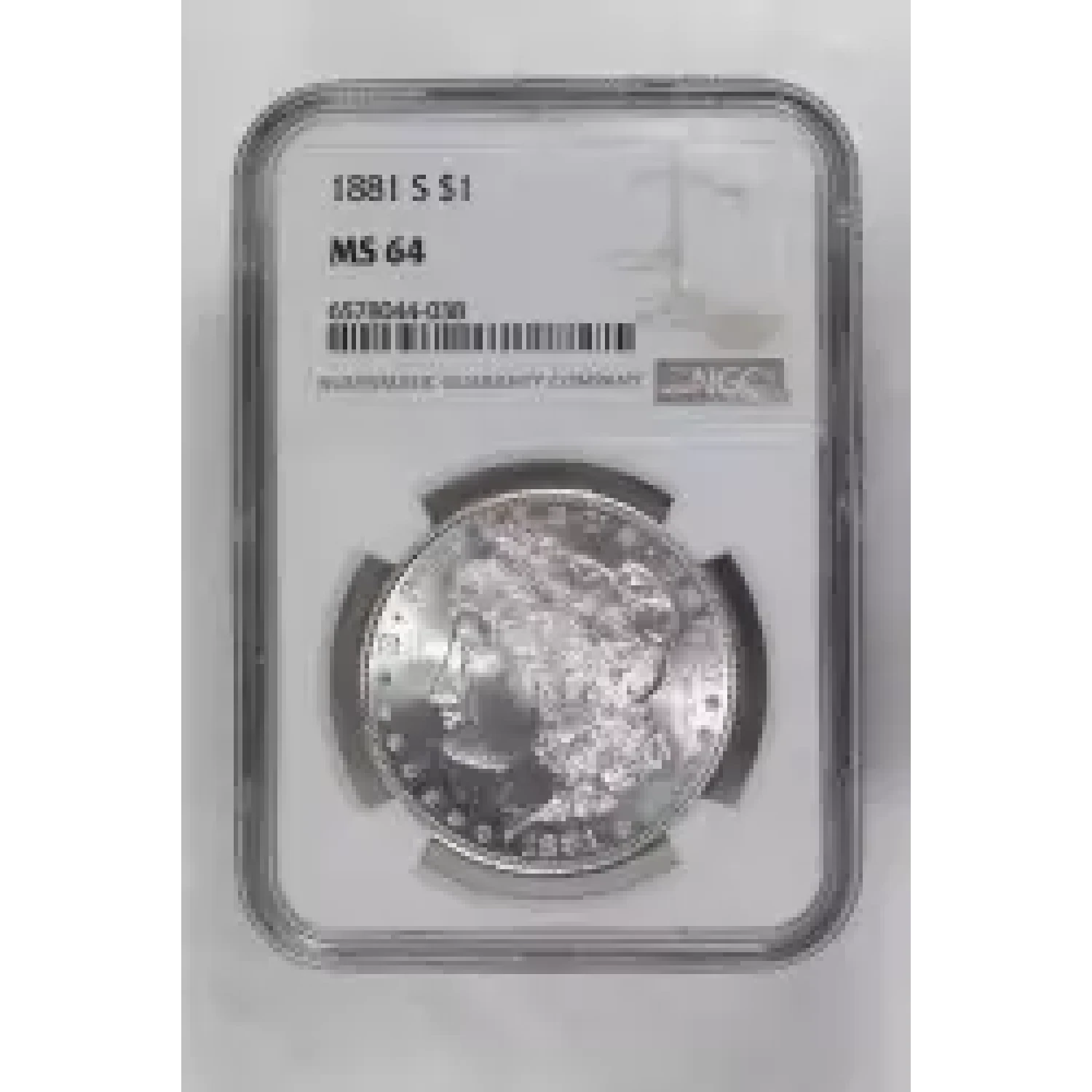 1881-S Morgan Silver Dollar NGC MS-64 - Lost Dutchman Rare Coins
