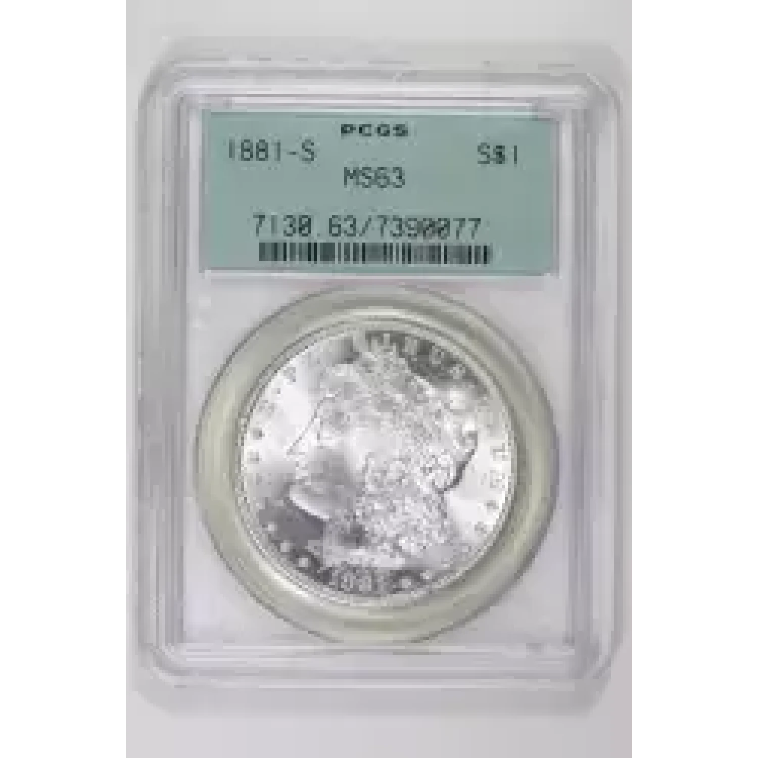 1881-S Morgan Silver Dollar PCGS MS-63 - Lost Dutchman Rare Coins