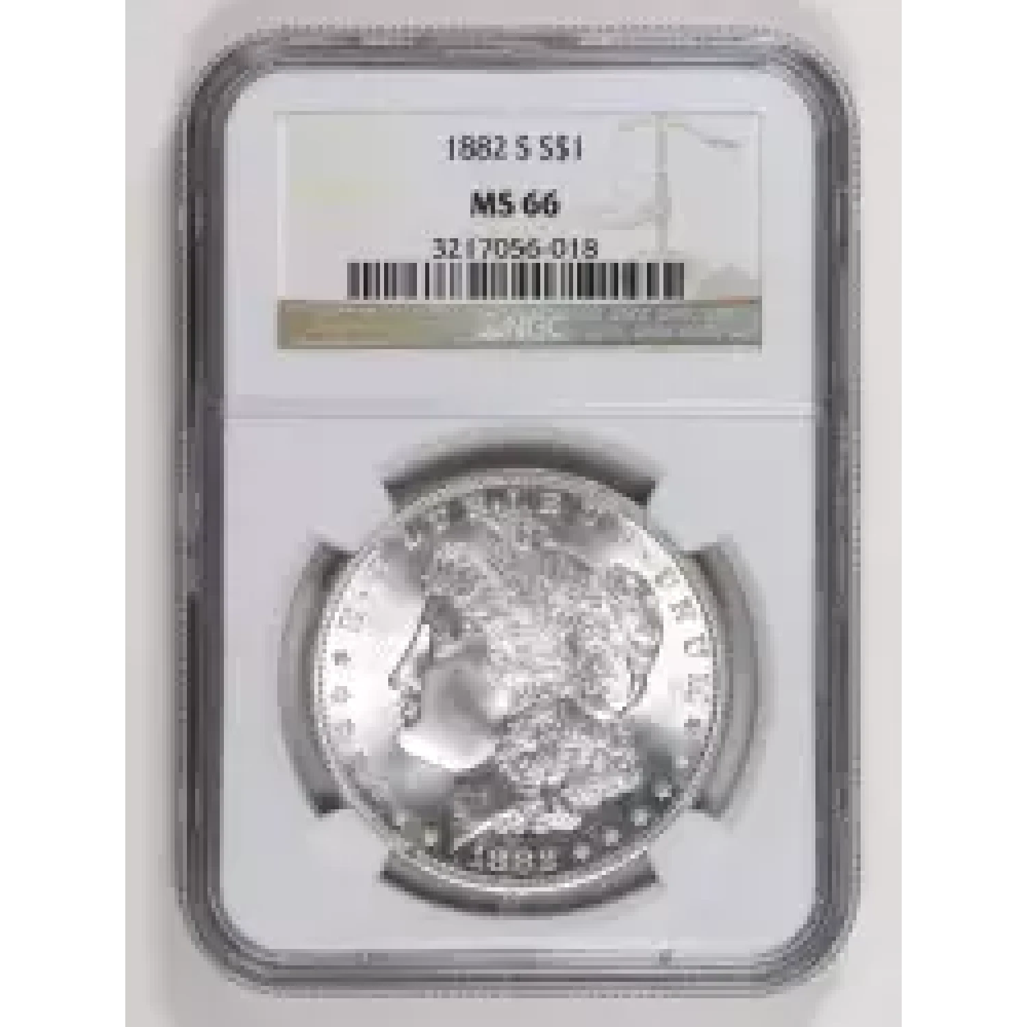 1882-S Morgan Silver Dollar NGC MS-66 - Lost Dutchman Rare Coins