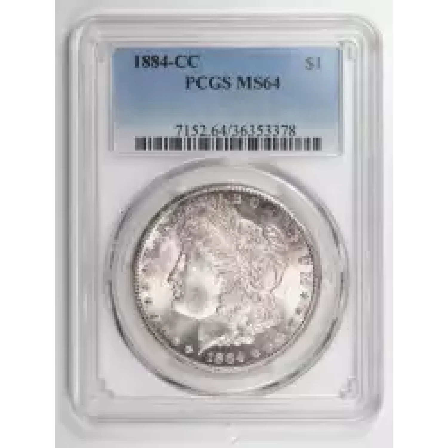 1884-CC Morgan Silver Dollar PCGS MS-64 - Lost Dutchman Rare Coins