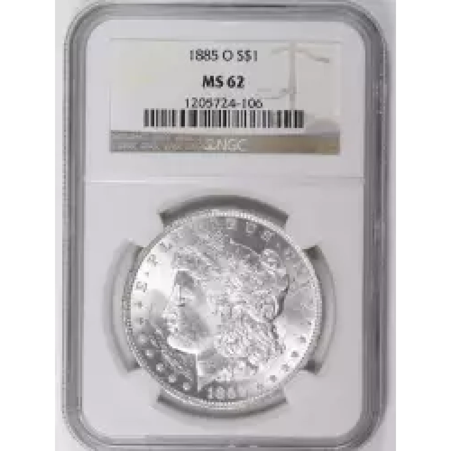 1885-O Morgan Silver Dollar NGC MS-62 - Lost Dutchman Rare Coins