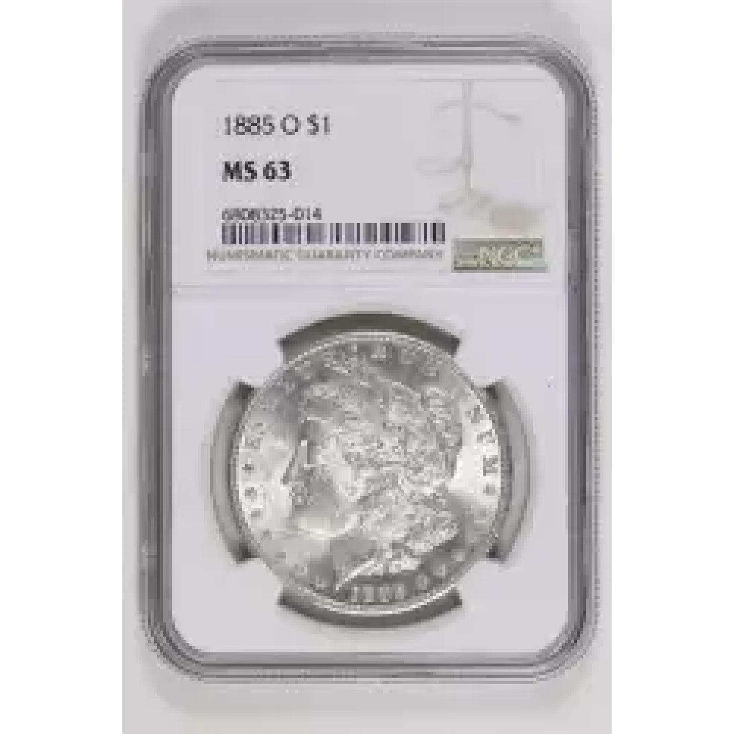 1885-O Morgan Silver Dollar NGC MS-63 - Lost Dutchman Rare Coins