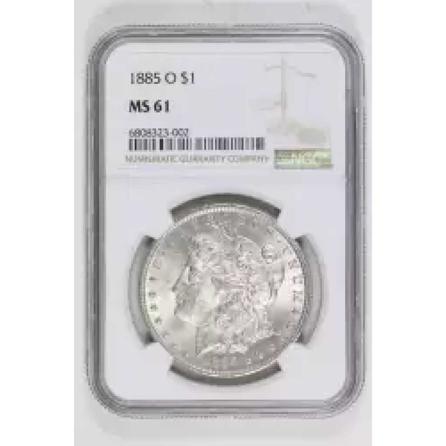 1885-O Morgan Silver Dollar NGC MS-61 - Lost Dutchman Rare Coins