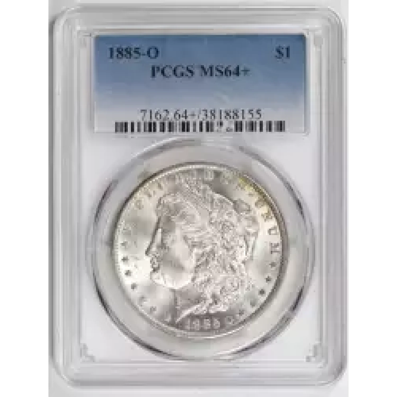 1885-O Morgan Silver Dollar PCGS MS-64+ - Lost Dutchman Rare Coins