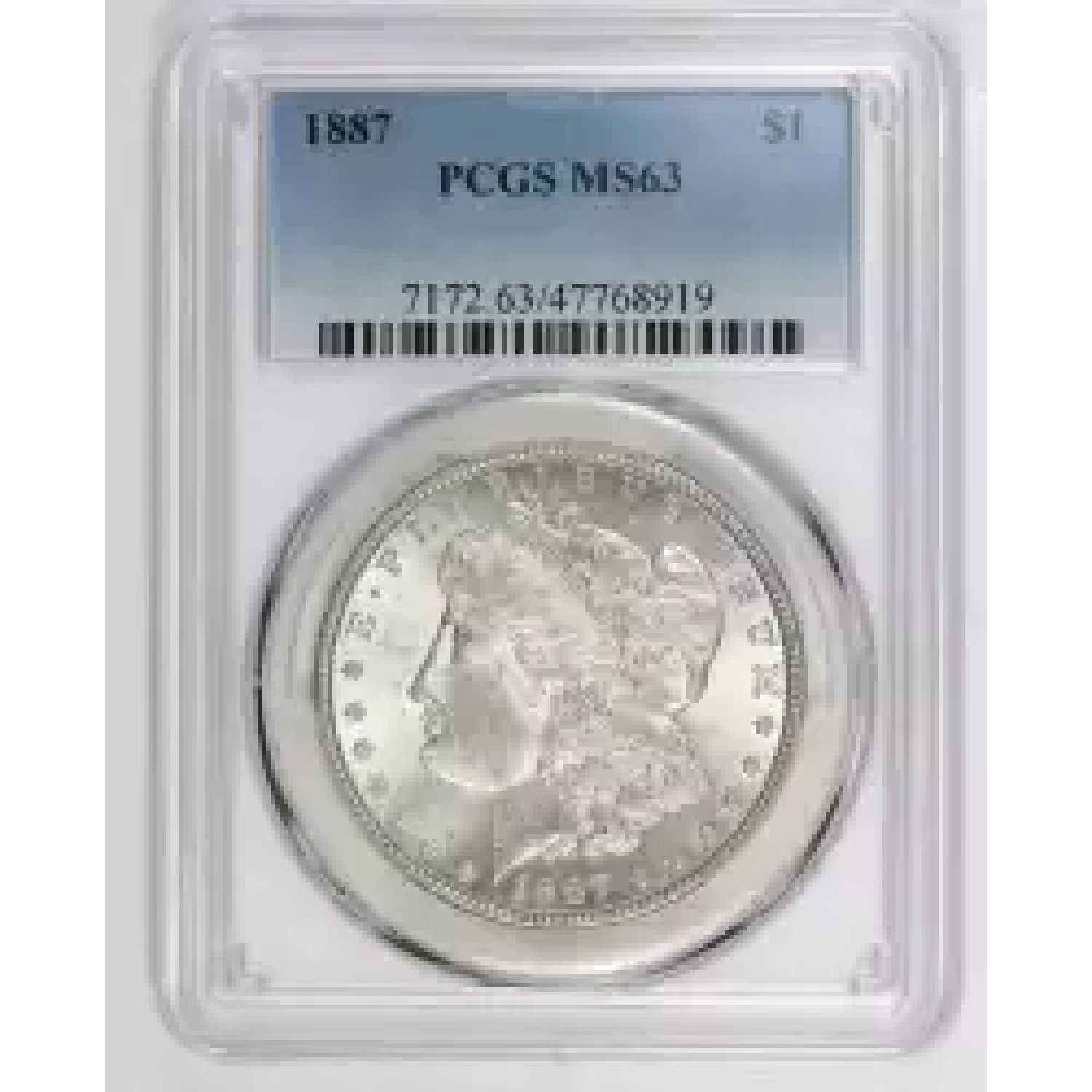 1887 Morgan Silver Dollar PCGS MS-63 - Lost Dutchman Rare Coins