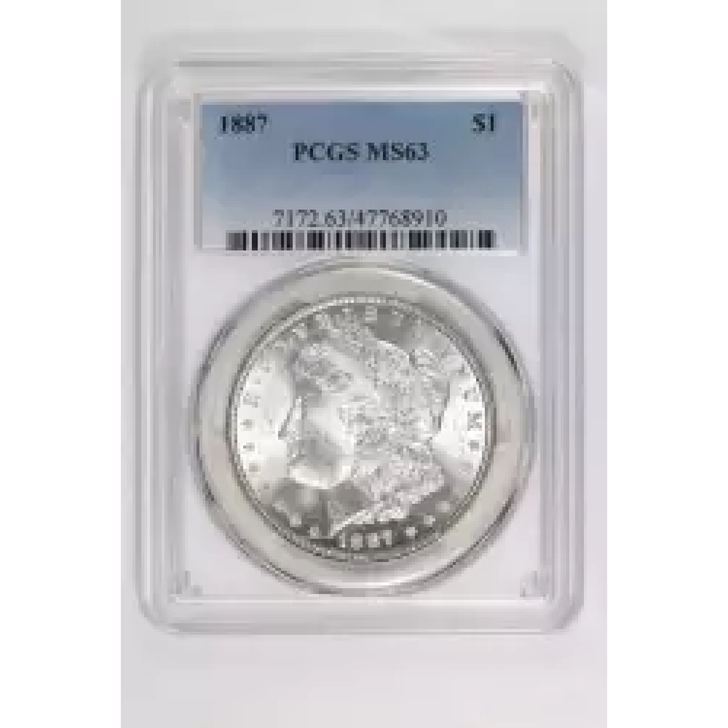 1887 Morgan Silver Dollar PCGS MS-63 - Lost Dutchman Rare Coins