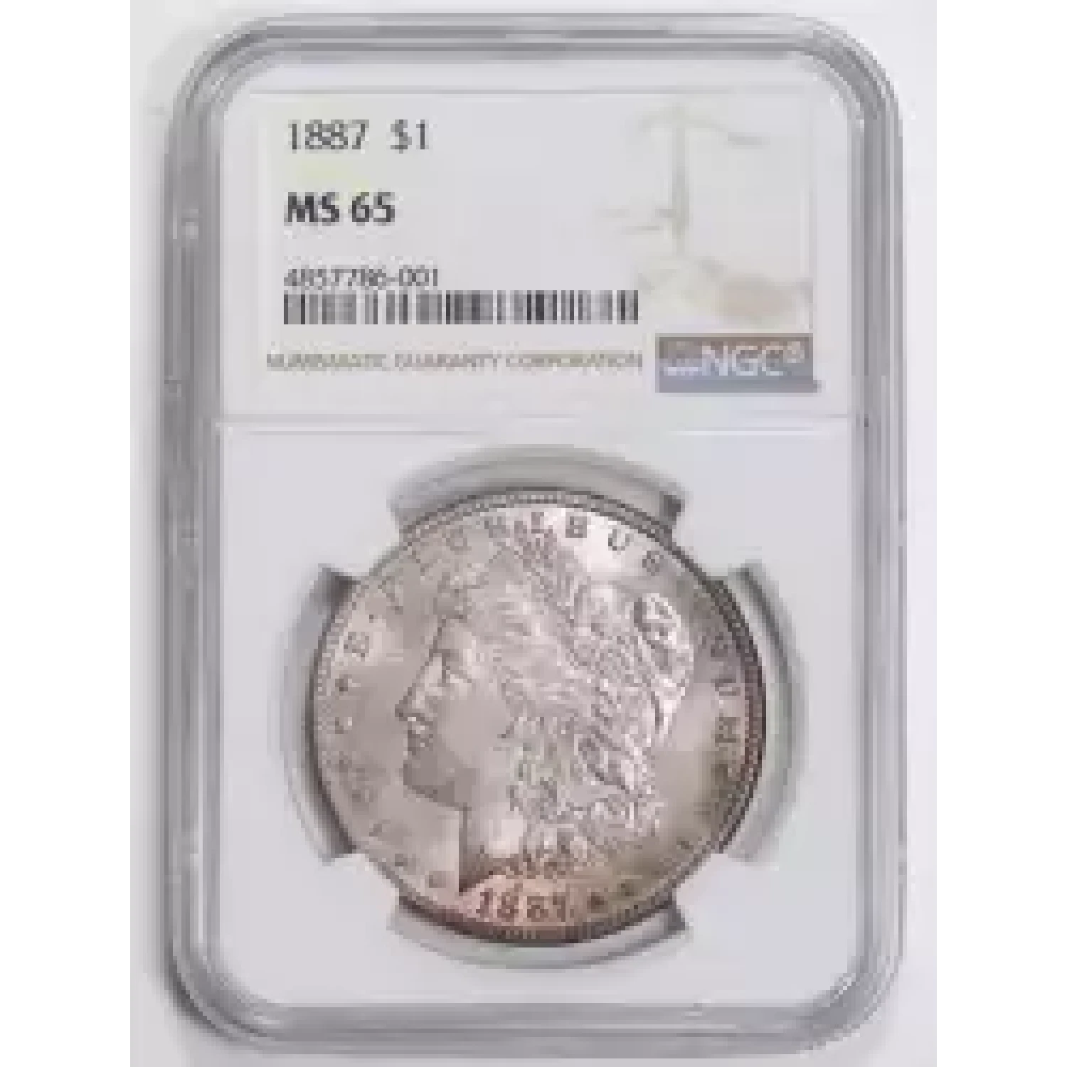 1887 Morgan Silver Dollar NGC MS-65 - Lost Dutchman Rare Coins