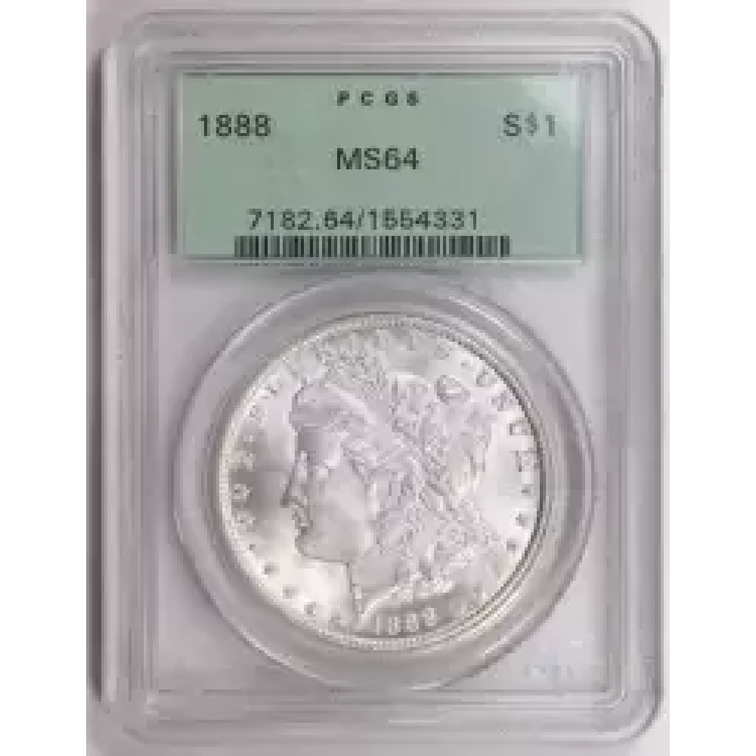 1888 Morgan Silver Dollar PCGS MS-64 - Lost Dutchman Rare Coins