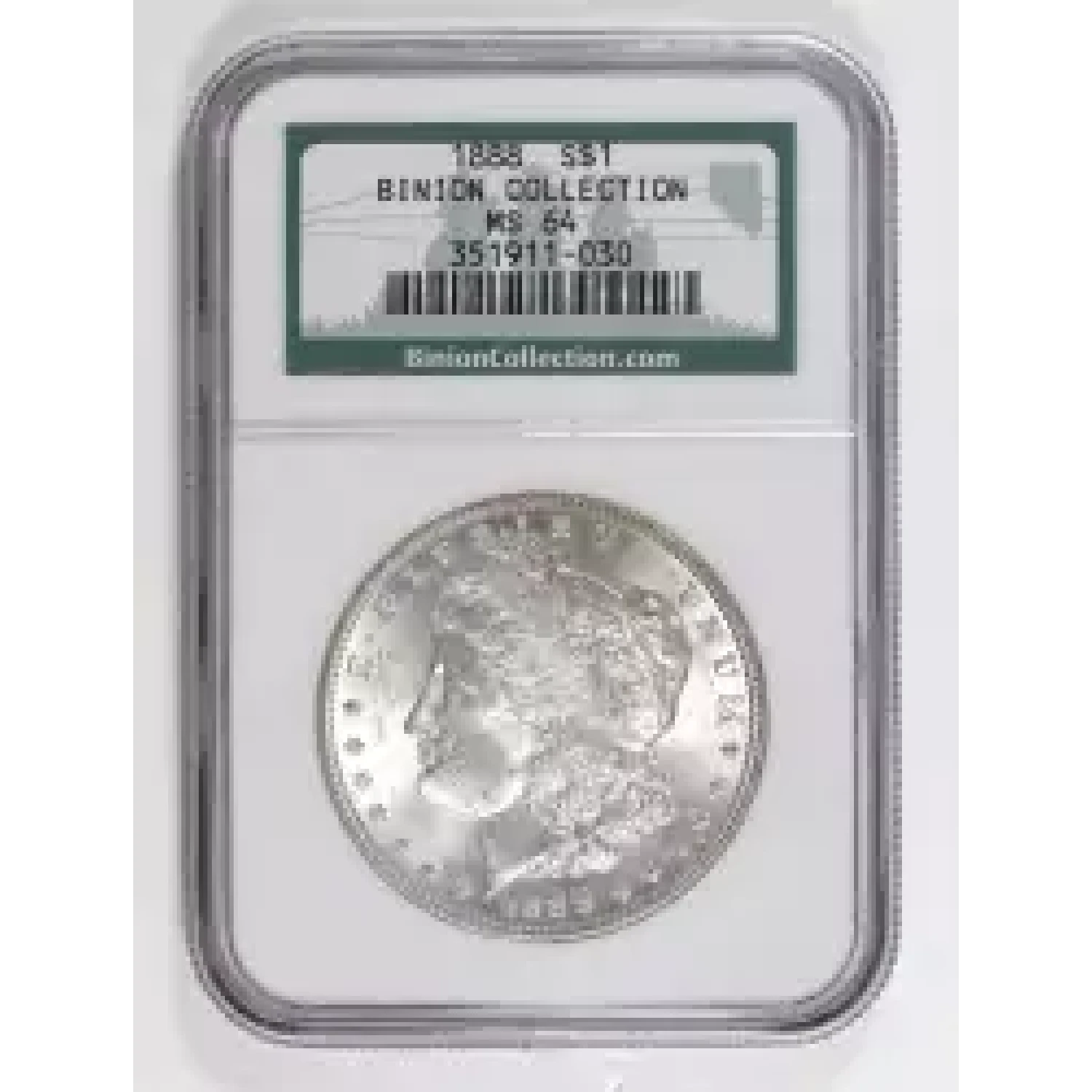 1888 Morgan Silver Dollar NGC MS-64 Binion Hoard - Lost Dutchman Rare Coins