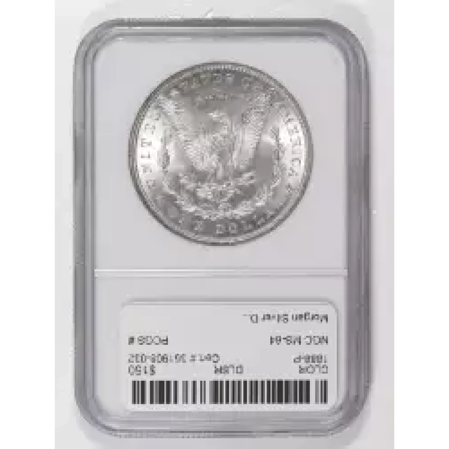 1888 Morgan Silver Dollar NGC MS-64 Binion Hoard - Lost Dutchman Rare Coins