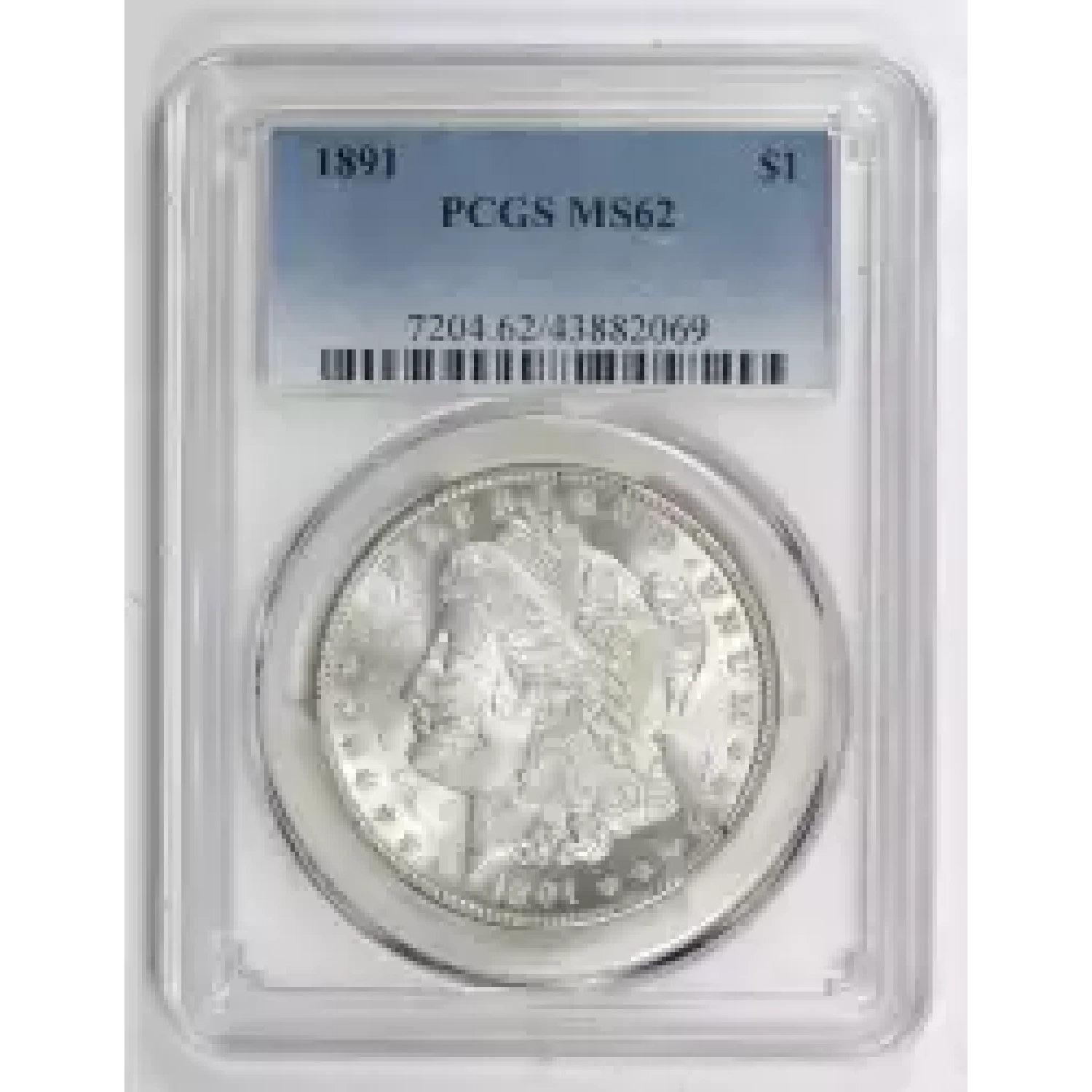 1891 Morgan Silver Dollar PCGS MS-62 - Lost Dutchman Rare Coins