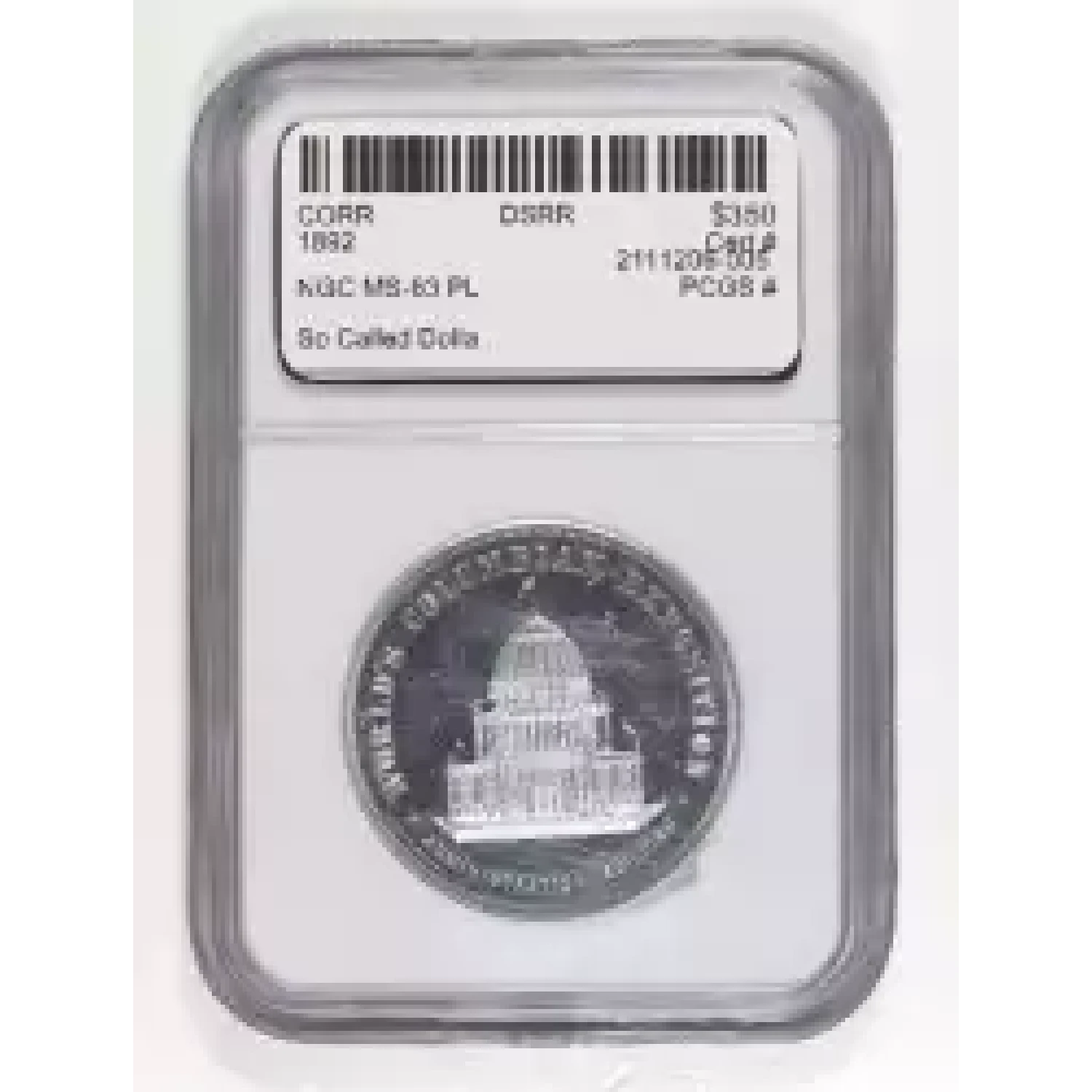 1892 So Called Dollar NGC MS-63 PL HK-227 COLUMBUS BUST DOLLAR WORLD'S ...