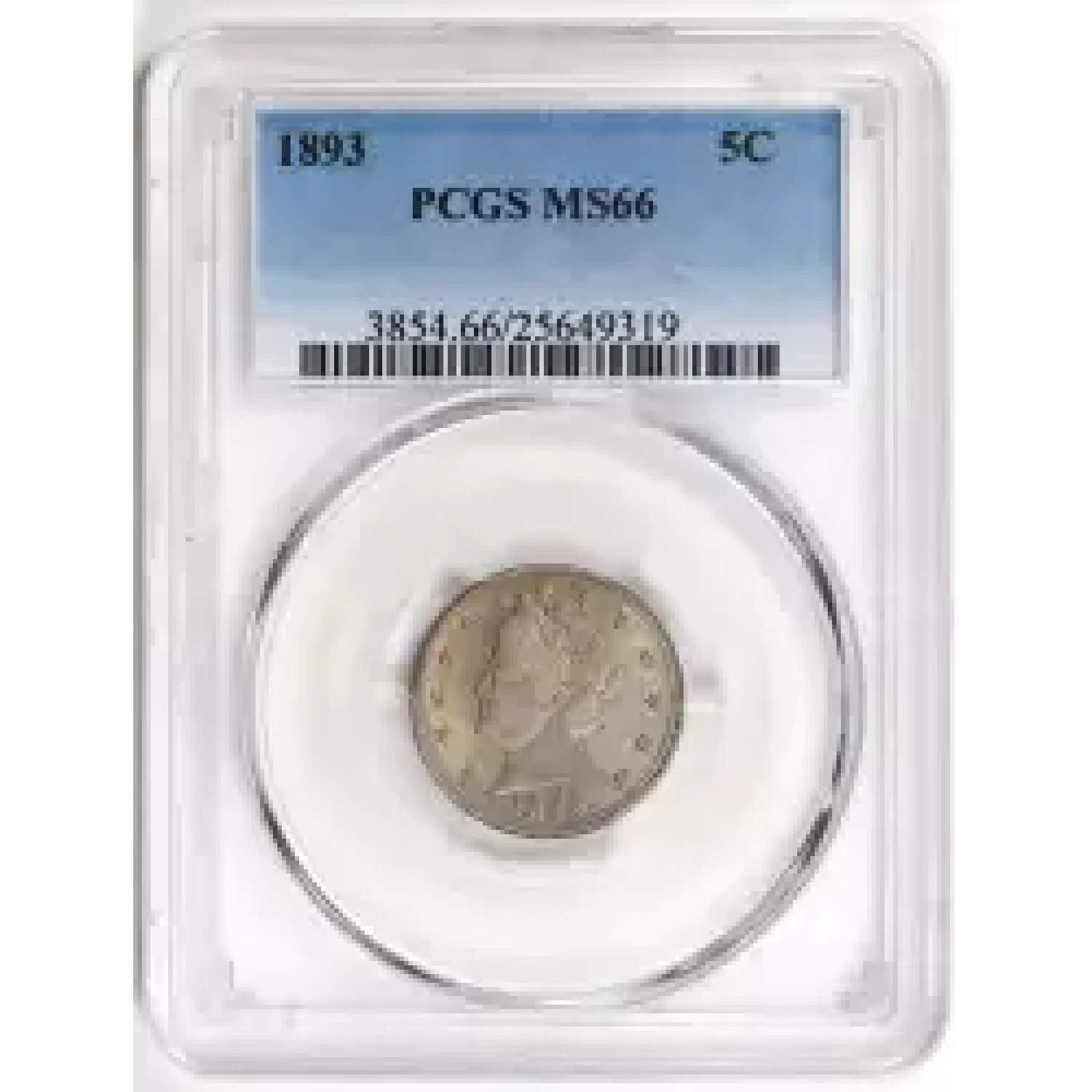 1893 Nickel Liberty Head PCGS MS-66 - Lost Dutchman Rare Coins