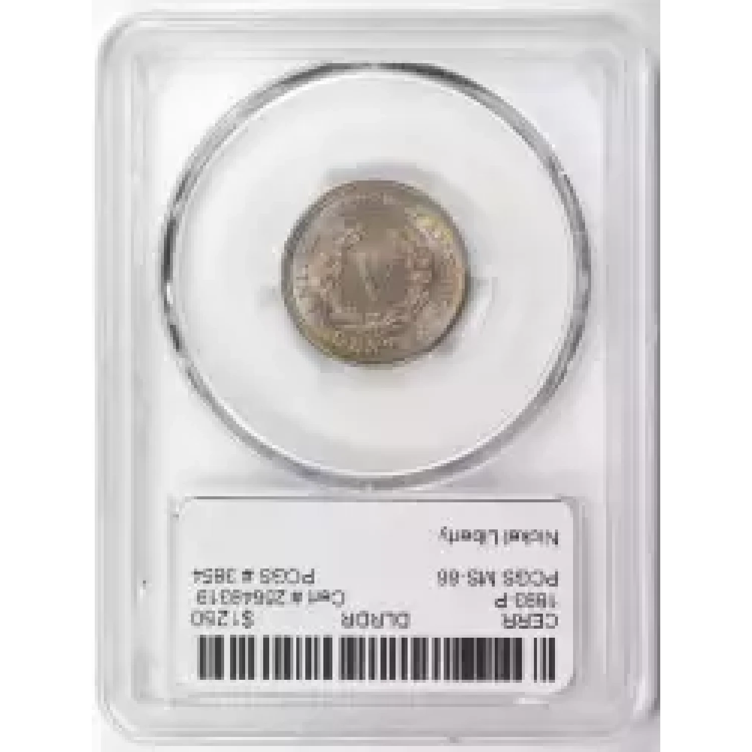 1893 Nickel Liberty Head PCGS MS-66 - Lost Dutchman Rare Coins