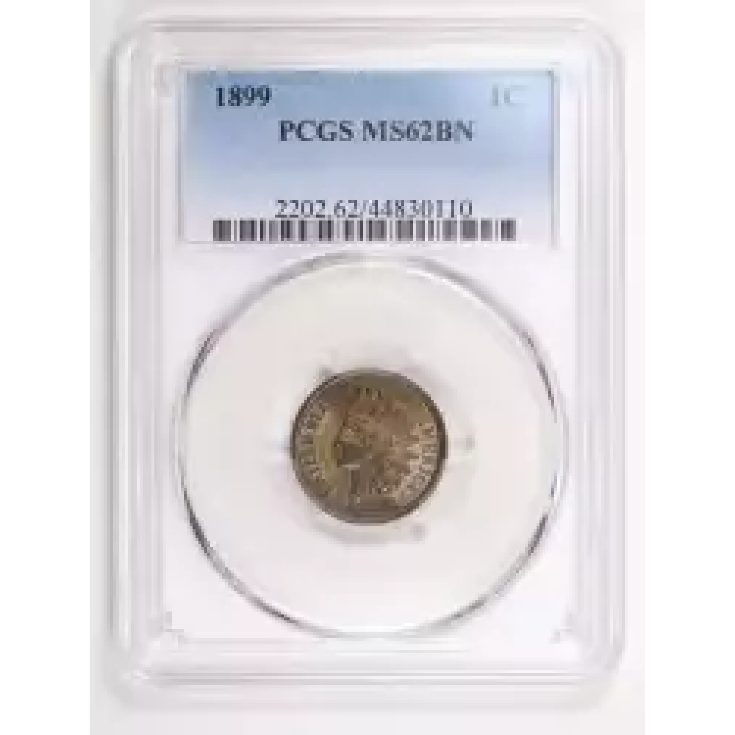 1899 Small Cents Indian Head PCGS MS-62 BN - Lost Dutchman Rare Coins