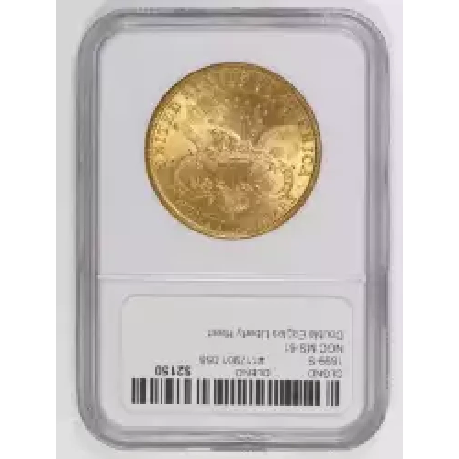 1899-S Double Eagles Liberty Head NGC MS-61 - Lost Dutchman Rare Coins