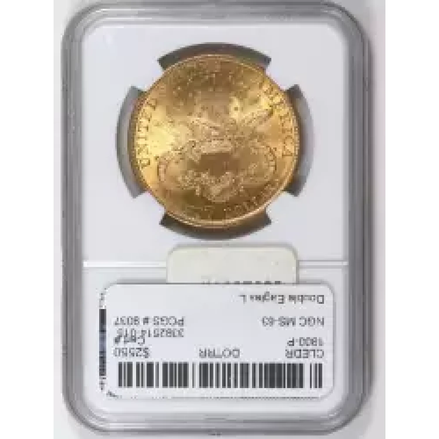 1900 Double Eagles Liberty Head NGC MS-63 - Lost Dutchman Rare Coins