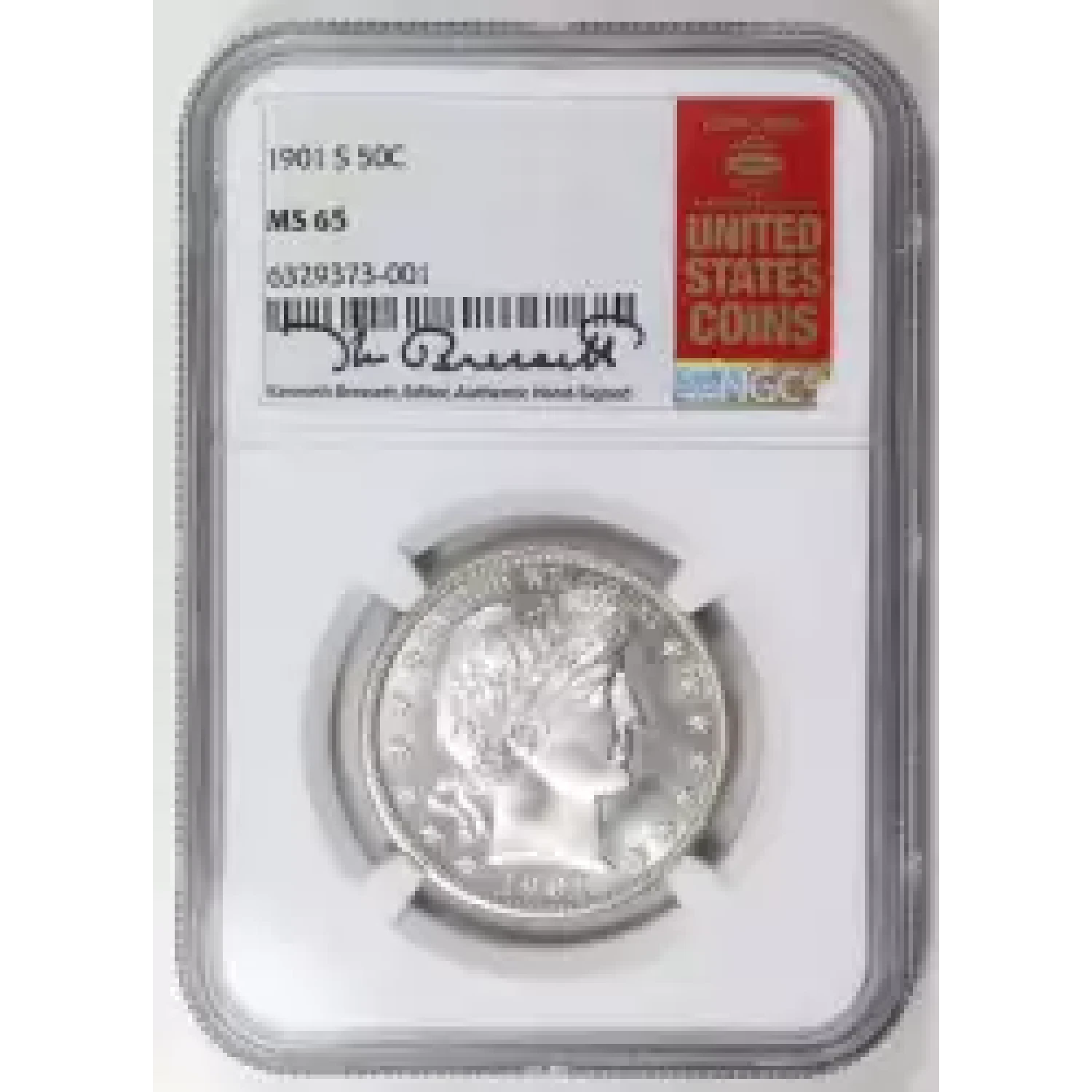 1901-S Barber Half Dollar NGC MS-65 - Lost Dutchman Rare Coins