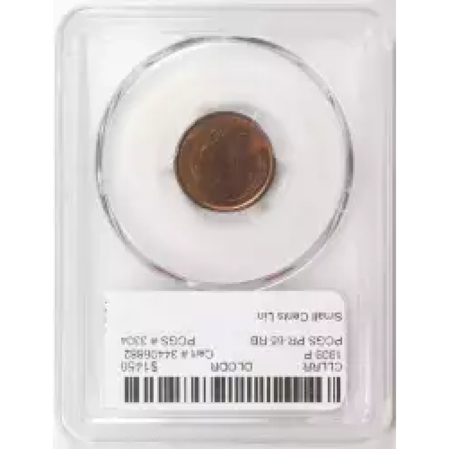 1909 Small Cents Lincoln, Wheat Ears Reverse PCGS PR-65 RB Lincoln ...