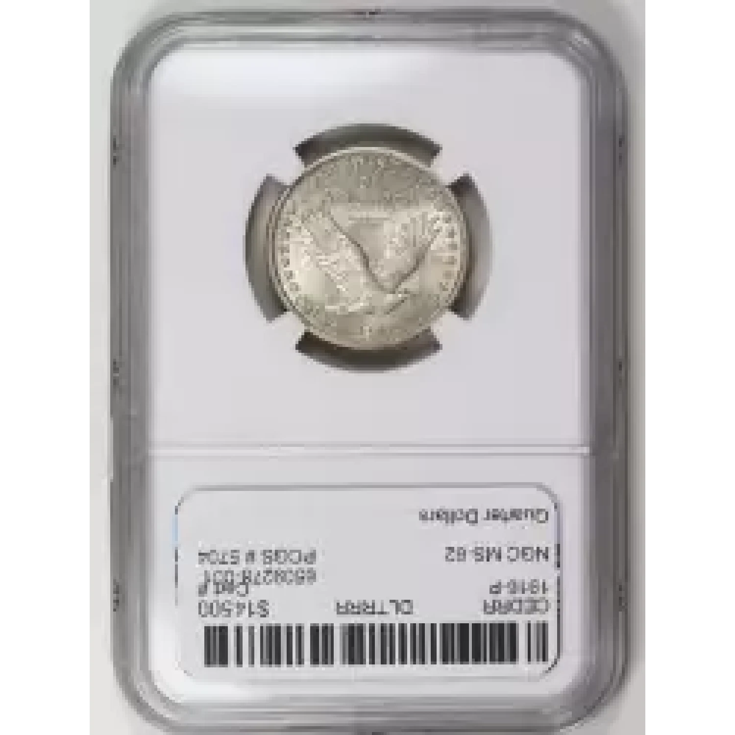 1916 Quarter Dollars Standing Liberty Quarter NGC MS-62 - Lost Dutchman ...
