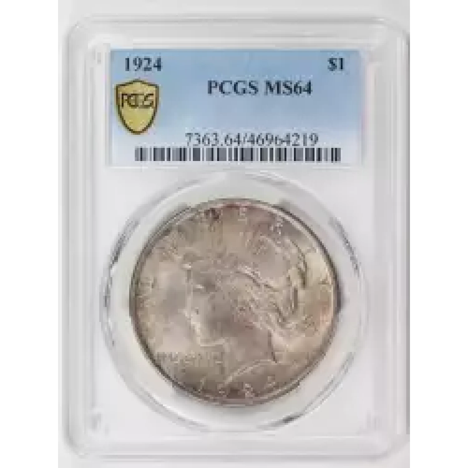 1924 Peace Silver Dollar PCGS MS-64 - Lost Dutchman Rare Coins