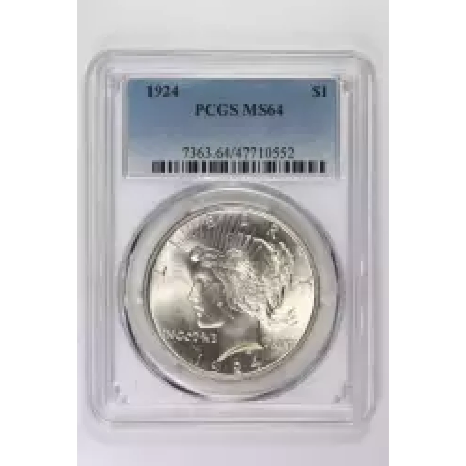 1924 Peace Silver Dollar PCGS MS-64 - Lost Dutchman Rare Coins