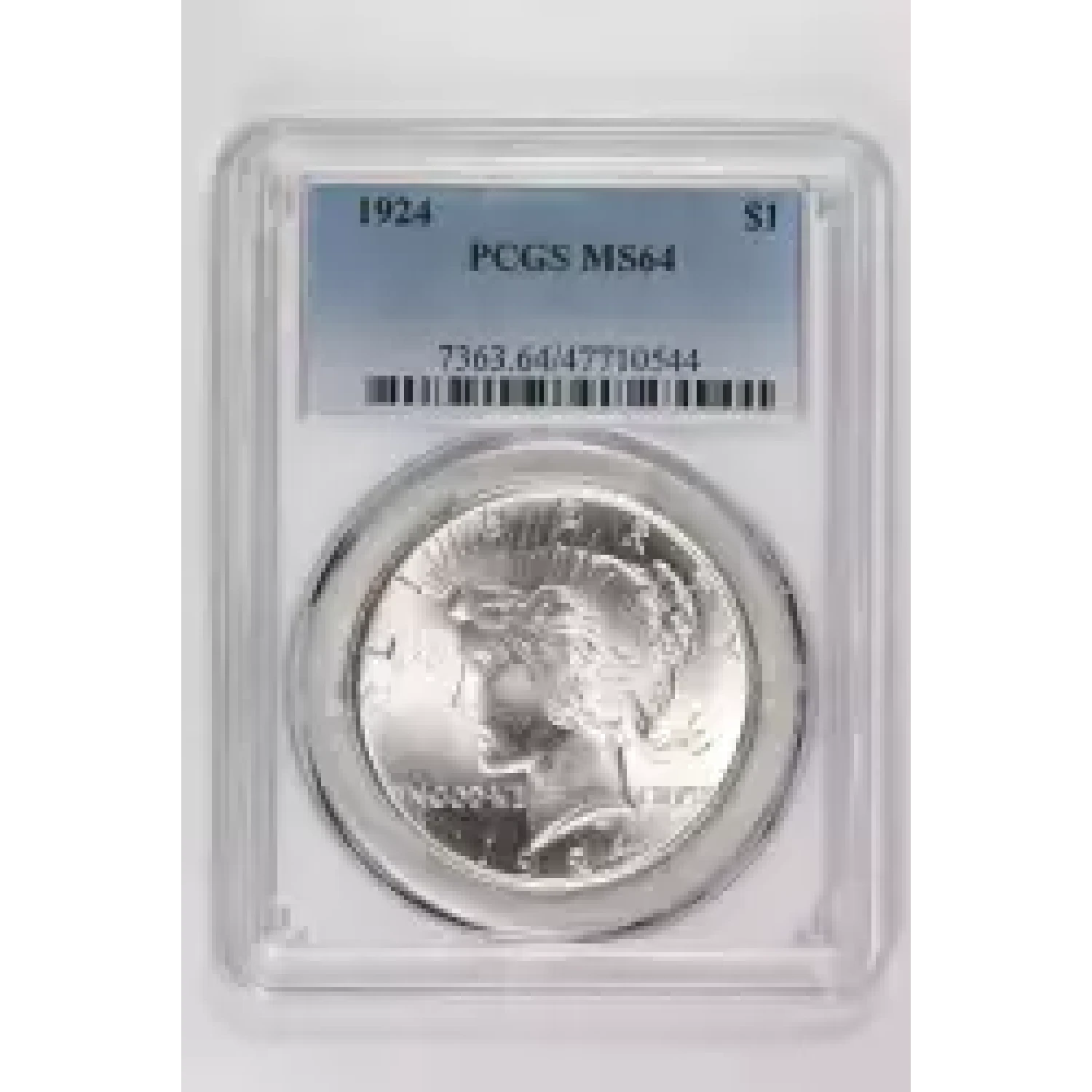 1924 Peace Silver Dollar PCGS MS-64 - Lost Dutchman Rare Coins