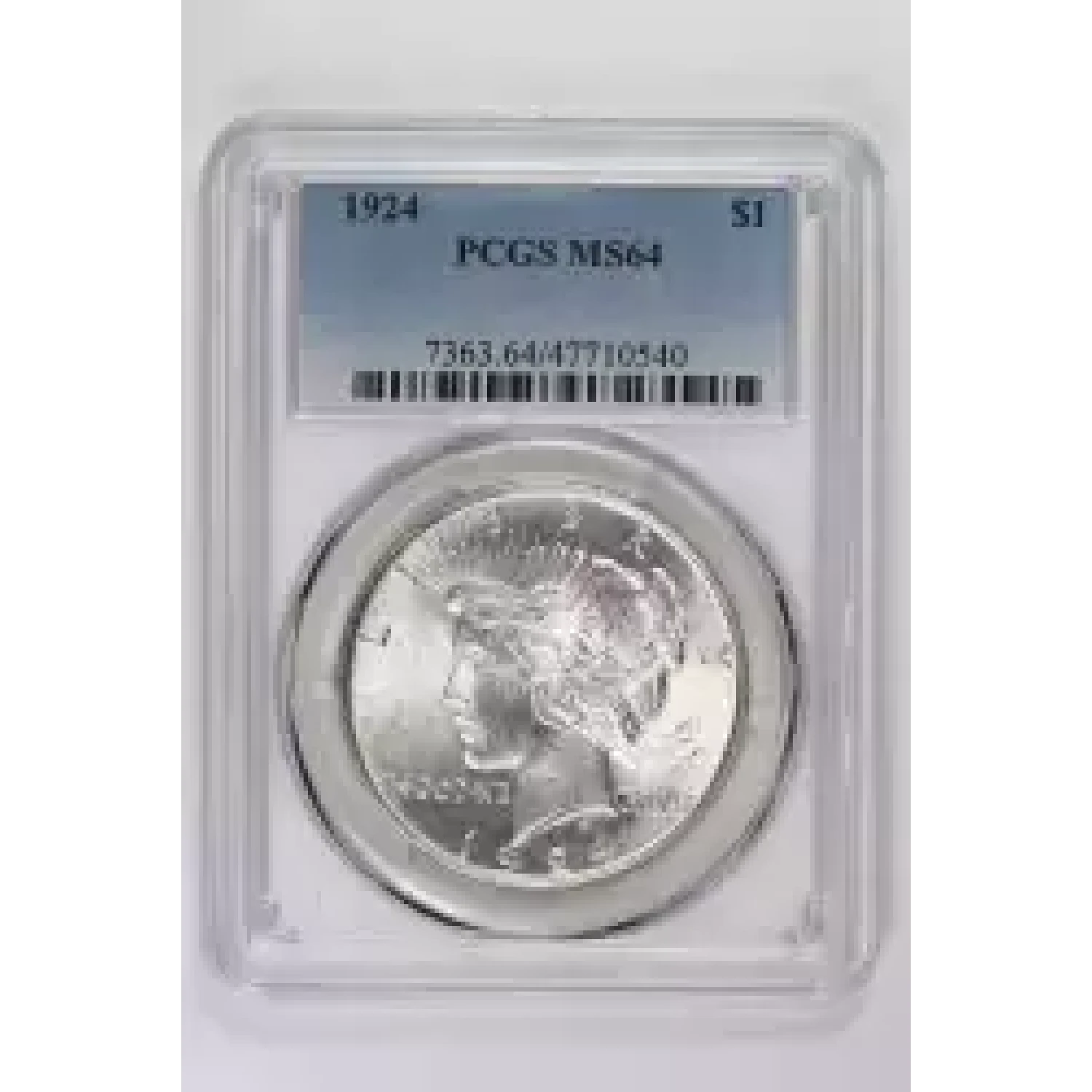 1924 Peace Silver Dollar PCGS MS-64 - Lost Dutchman Rare Coins