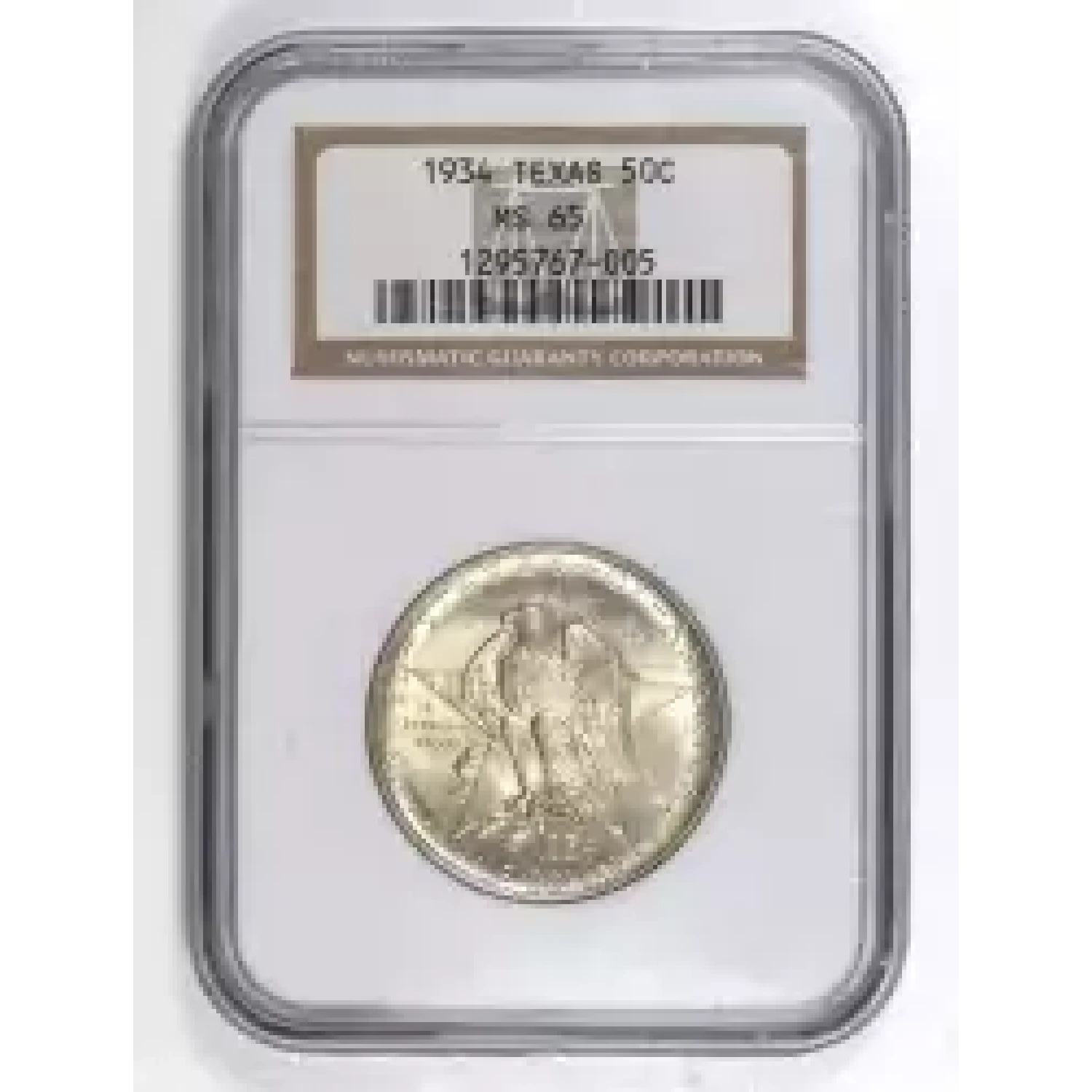 1934 Classic Commemorative Texas Independence Centennial NGC MS-65 ...
