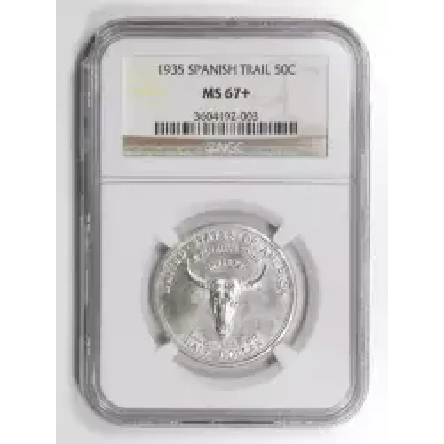 1935 Classic Commemorative Old Spanish Trail NGC MS-67+ SPANISH TRAIL ...