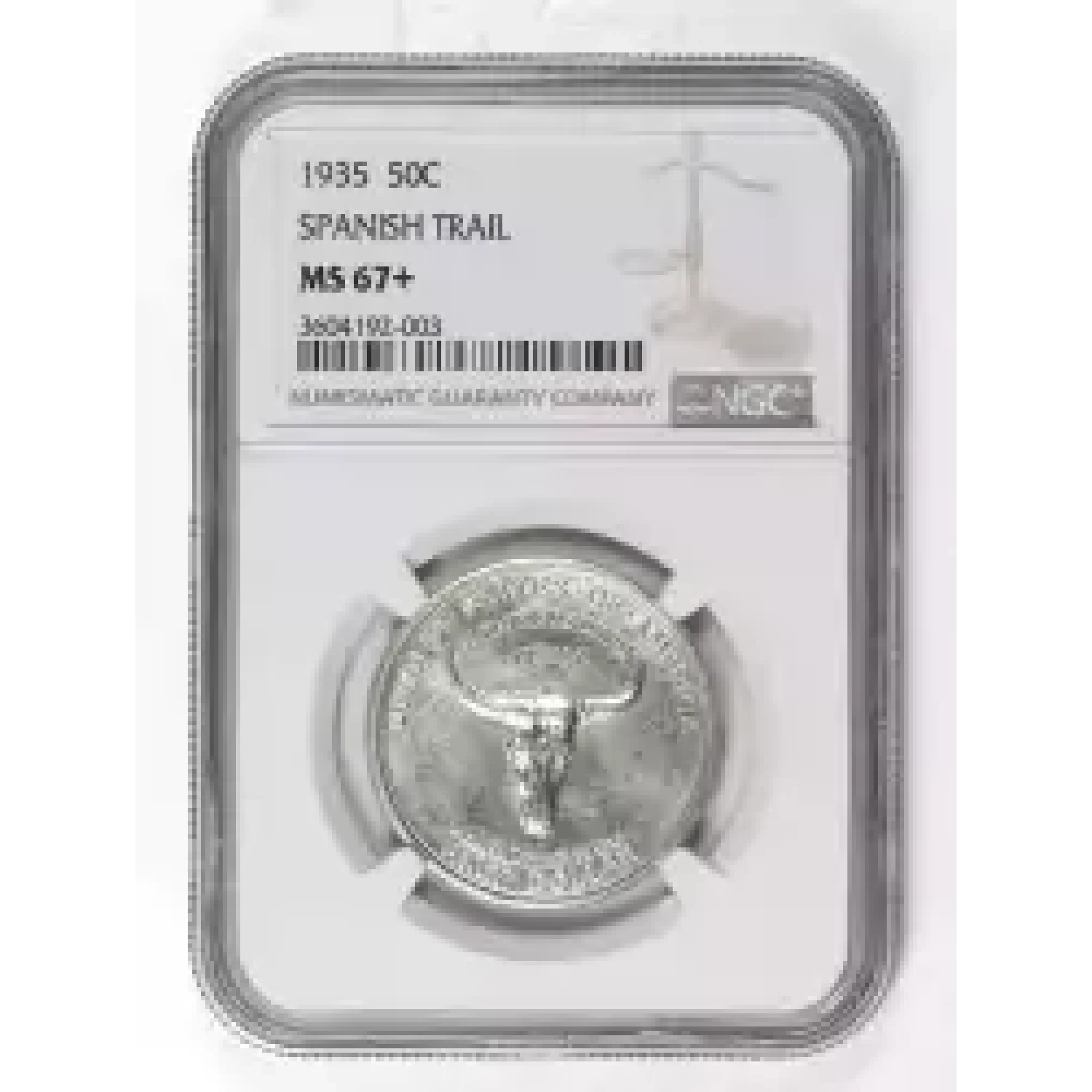 1935 SPANISH TRAIL NGC MS-67+ - Lost Dutchman Rare Coins