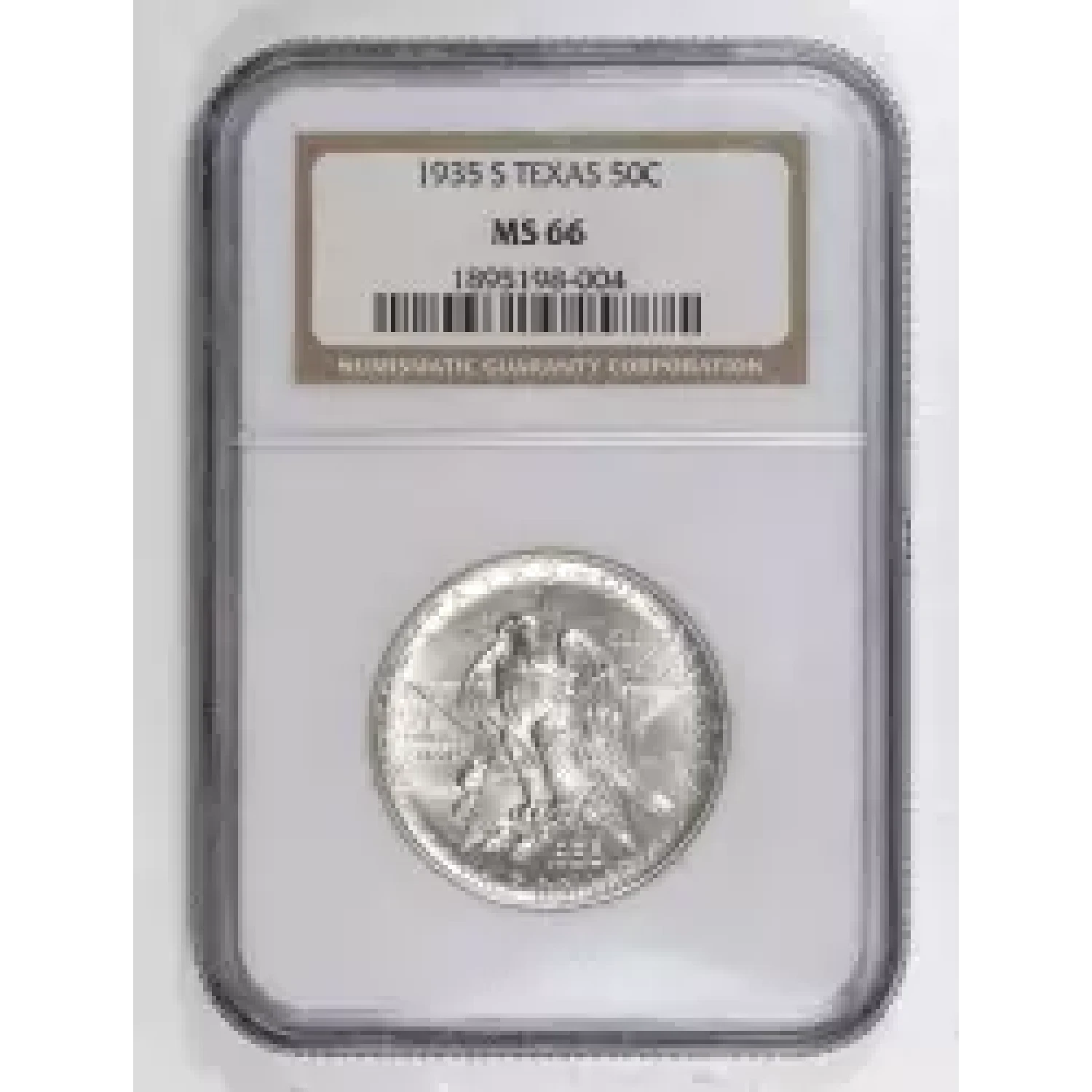 1935-S Classic Commemorative Texas Independence Centennial NGC MS-66 ...