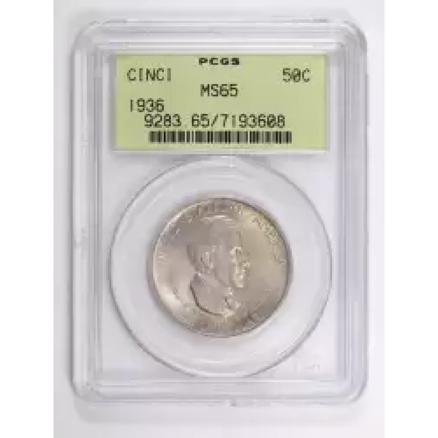 1936 Cincinnati Commemorative PCGS MS-65 Cincinnati - Lost Dutchman ...