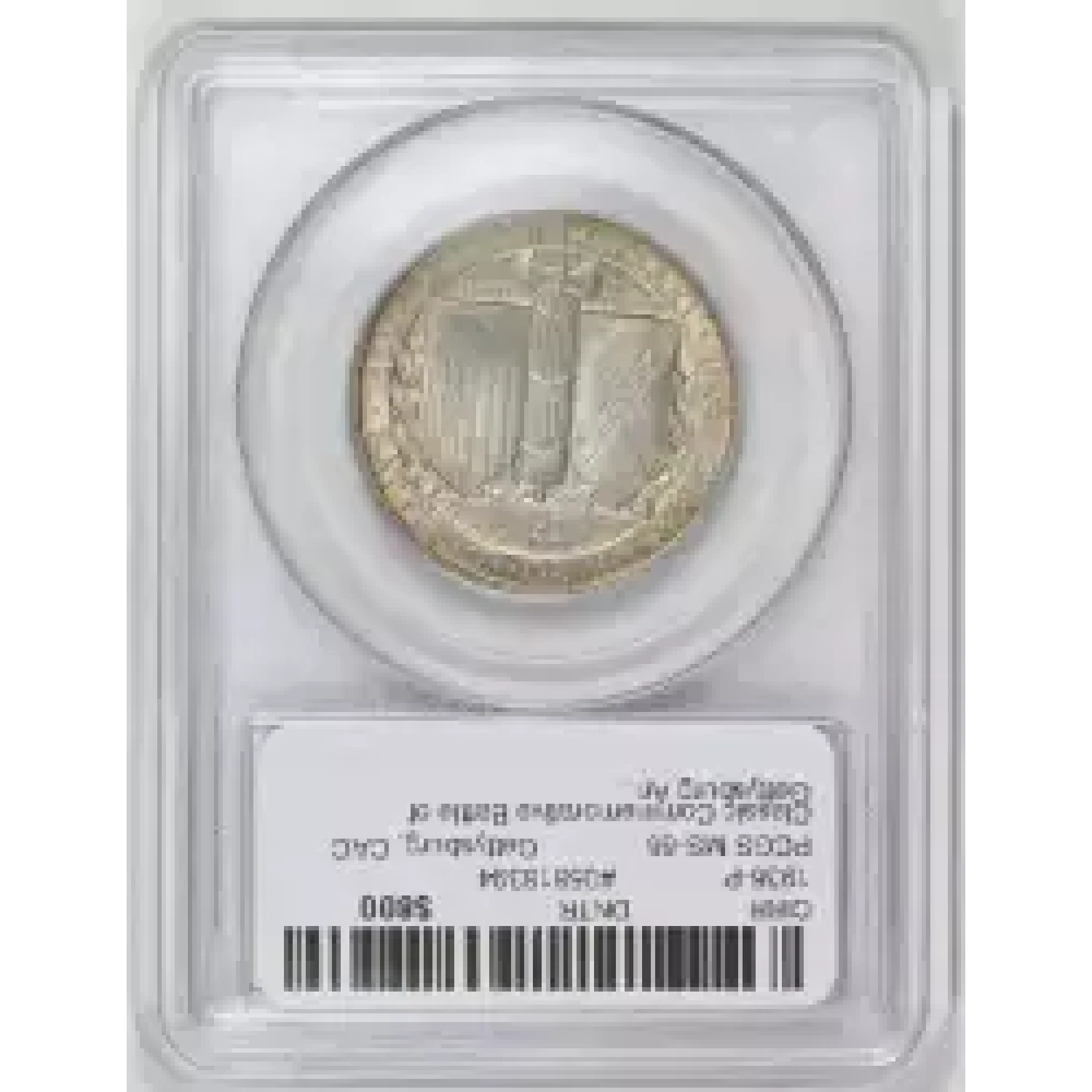 1936 Classic Commemorative Battle of Gettysburg Anniversary PCGS MS-66 ...