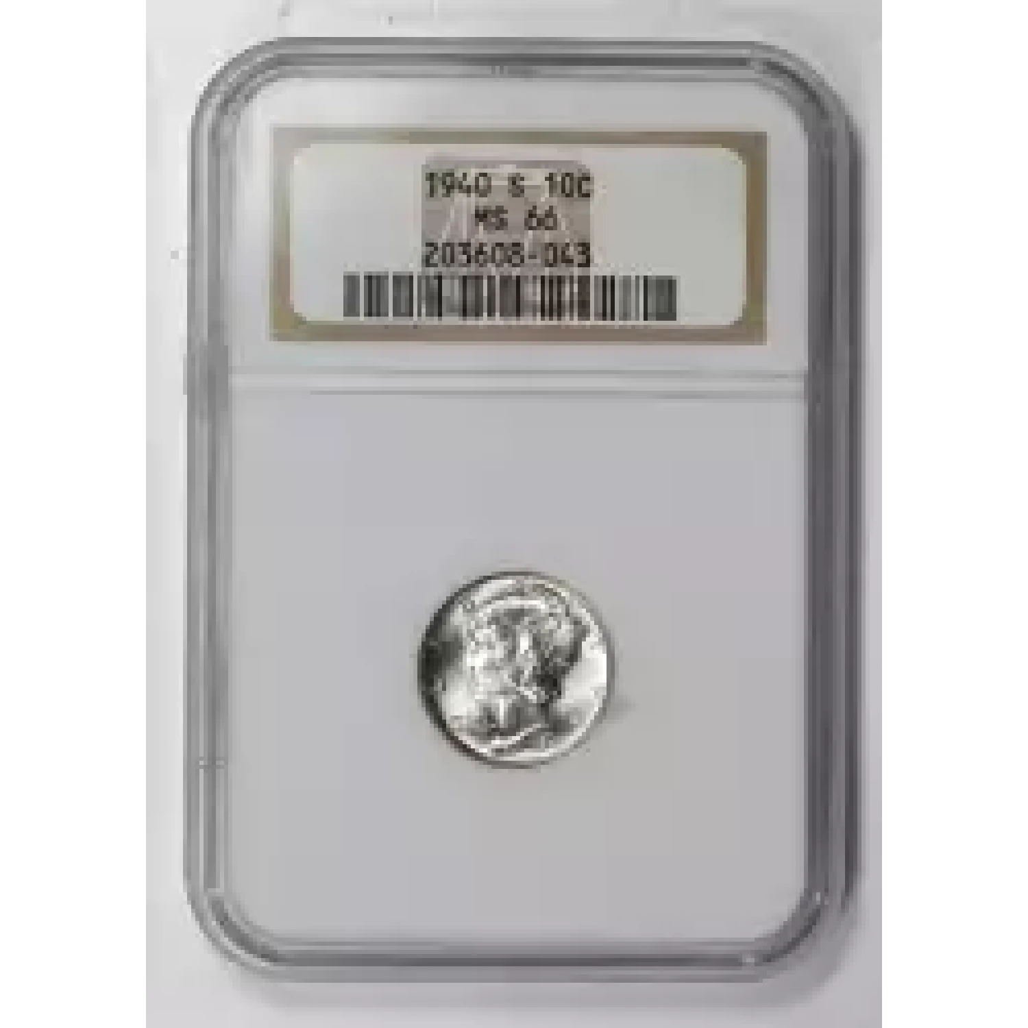1940-S Mercury Dime NGC MS-66 - Lost Dutchman Rare Coins