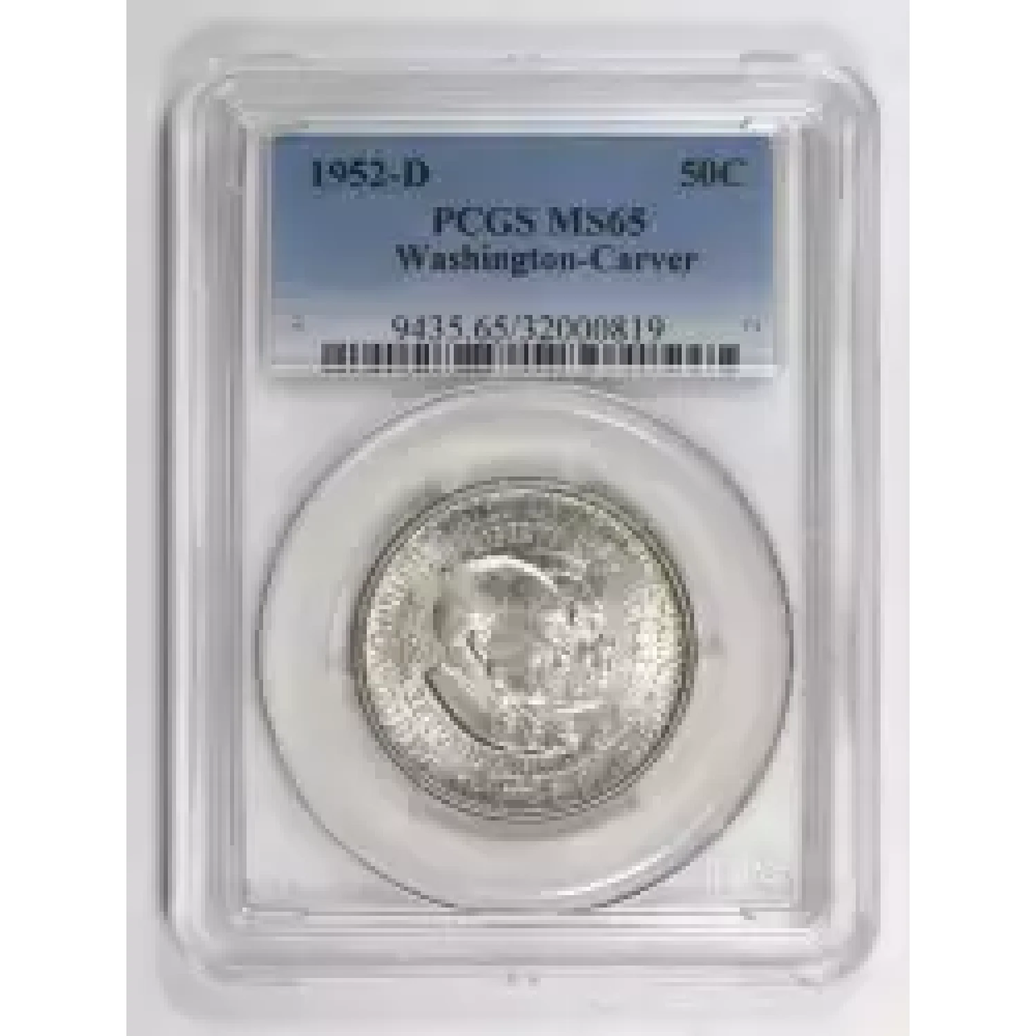1952-D Classic Commemorative Carver/Washington Commemorative PCGS MS-65 ...