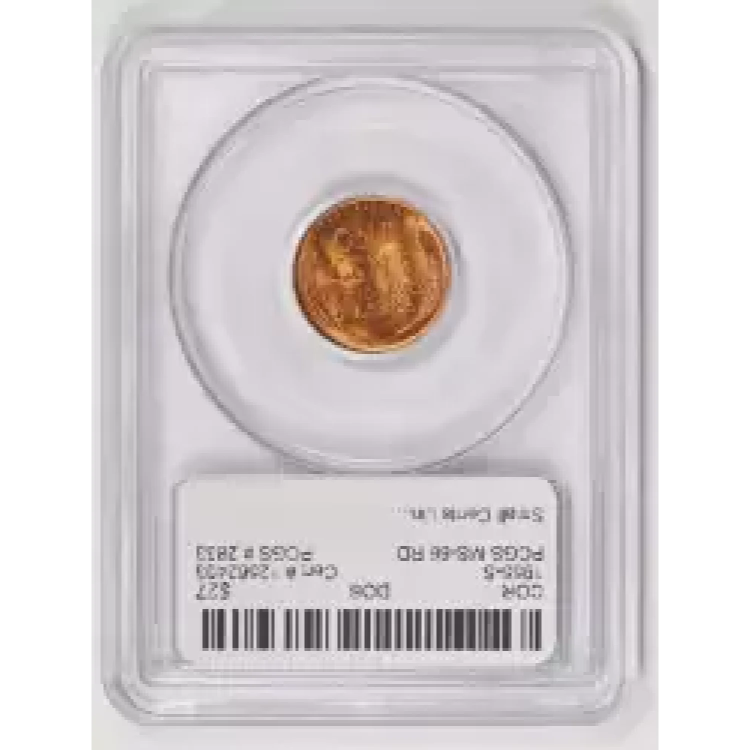 1955-S Small Cents Lincoln, Wheat Ears Reverse PCGS MS-66 RD - Lost Dutchman Rare Coins