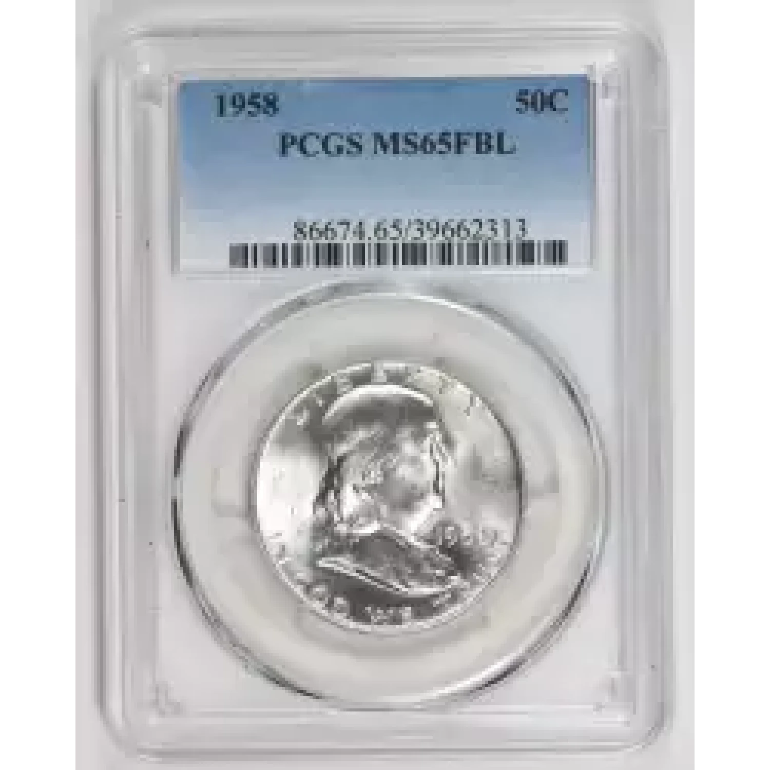 1958 Half Dollars Franklin PCGS MS-65 FBL - Lost Dutchman Rare Coins