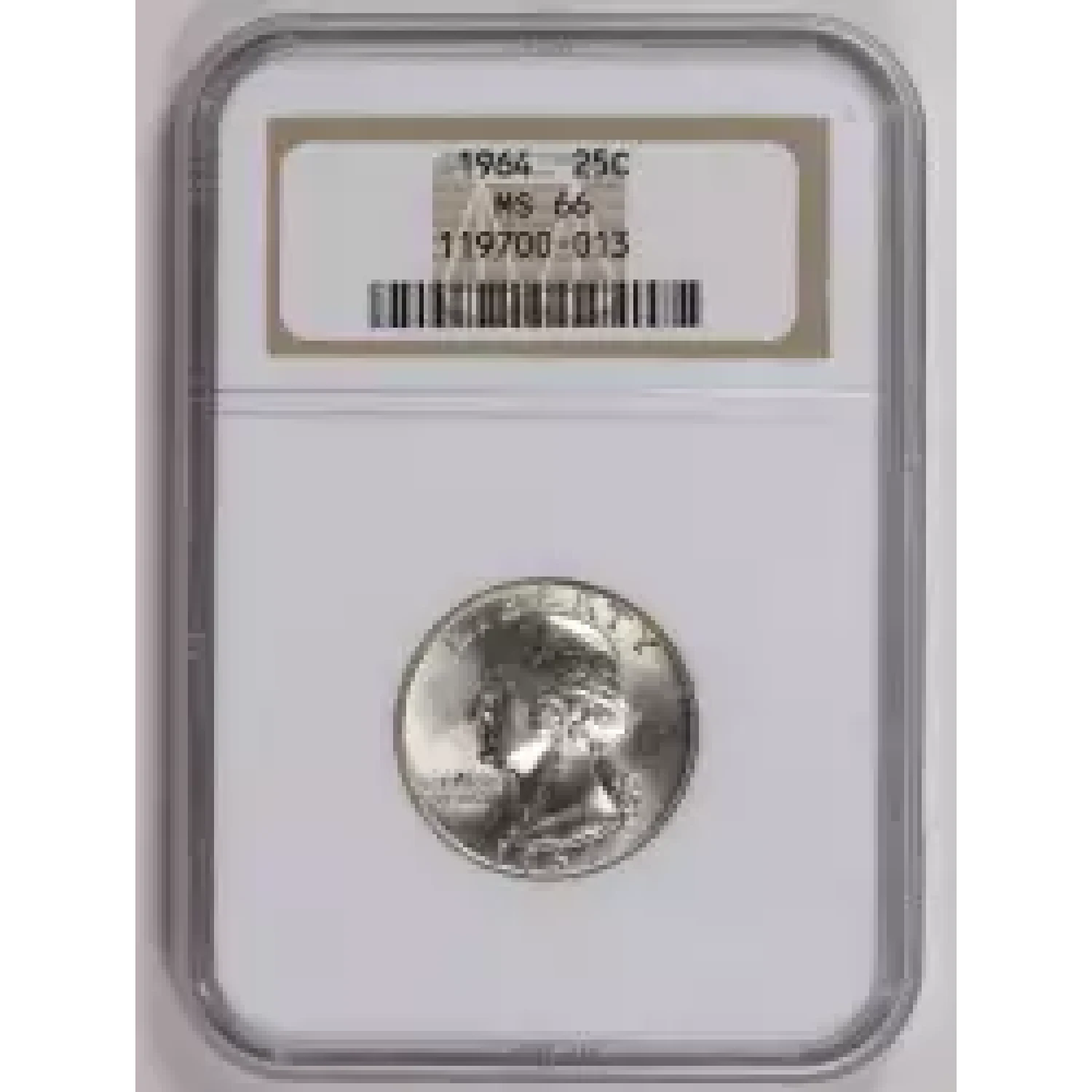 1964 Quarter Dollars Silver Coinage NGC MS-66 - Lost Dutchman Rare Coins